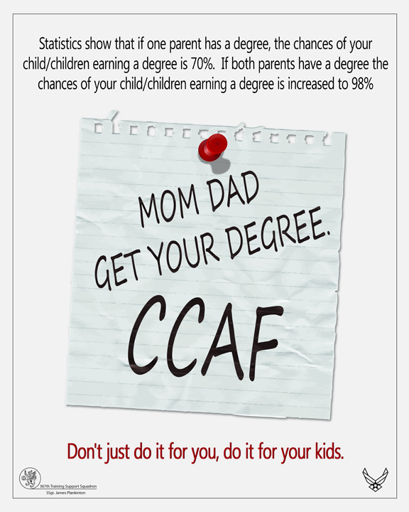 CCAF Poster-Mom & Dad Note
