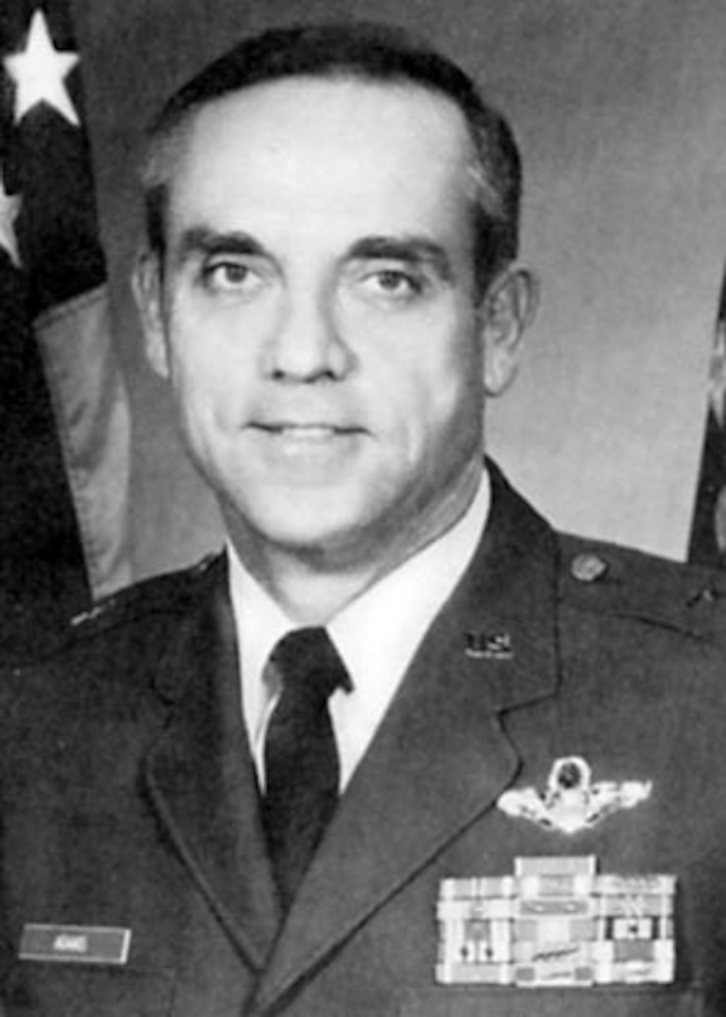 HAROLD B. ADAMS > Air Force > Biography Display