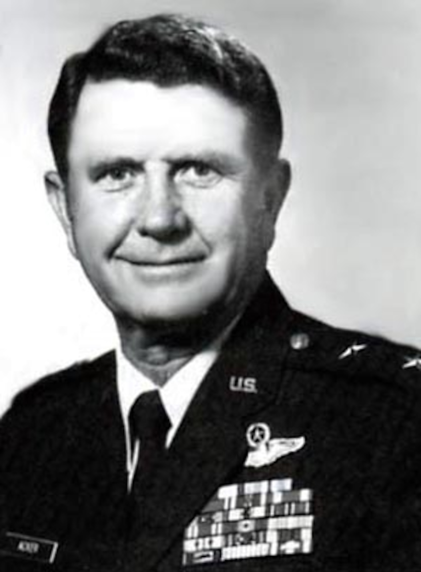 WILLIAM P. ACKER > Air Force > Biography Display