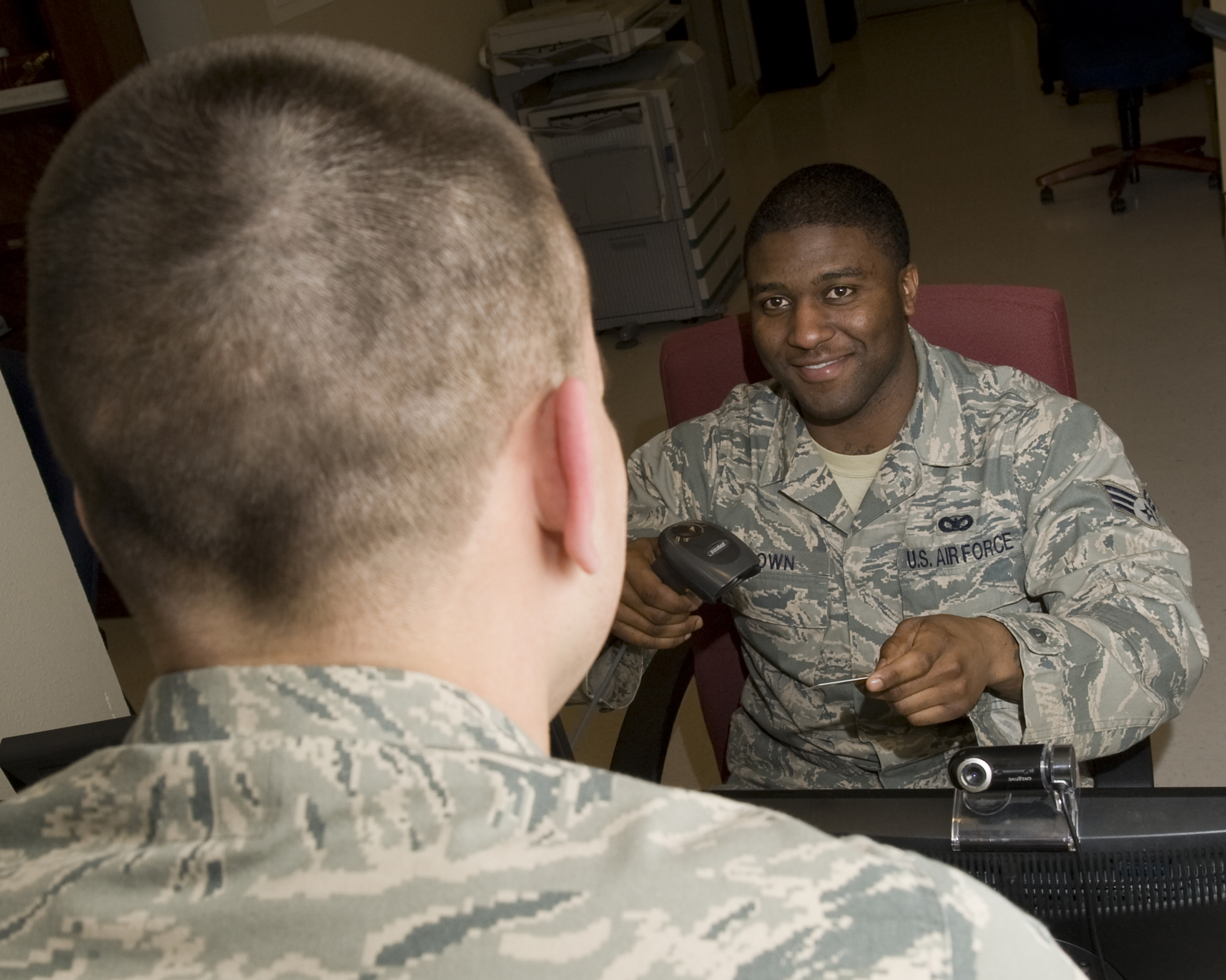 MHAFB receives DBIDS > Mountain Home Air Force Base > Article Display