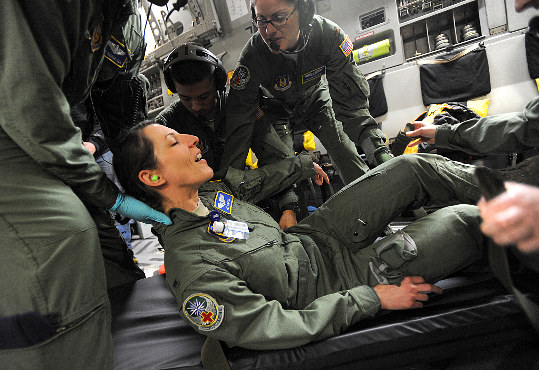 In-flight training sharpens Reservists' mission readiness > 446th ...