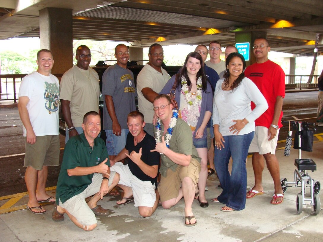 SrA Plank arrives in Hawaii!