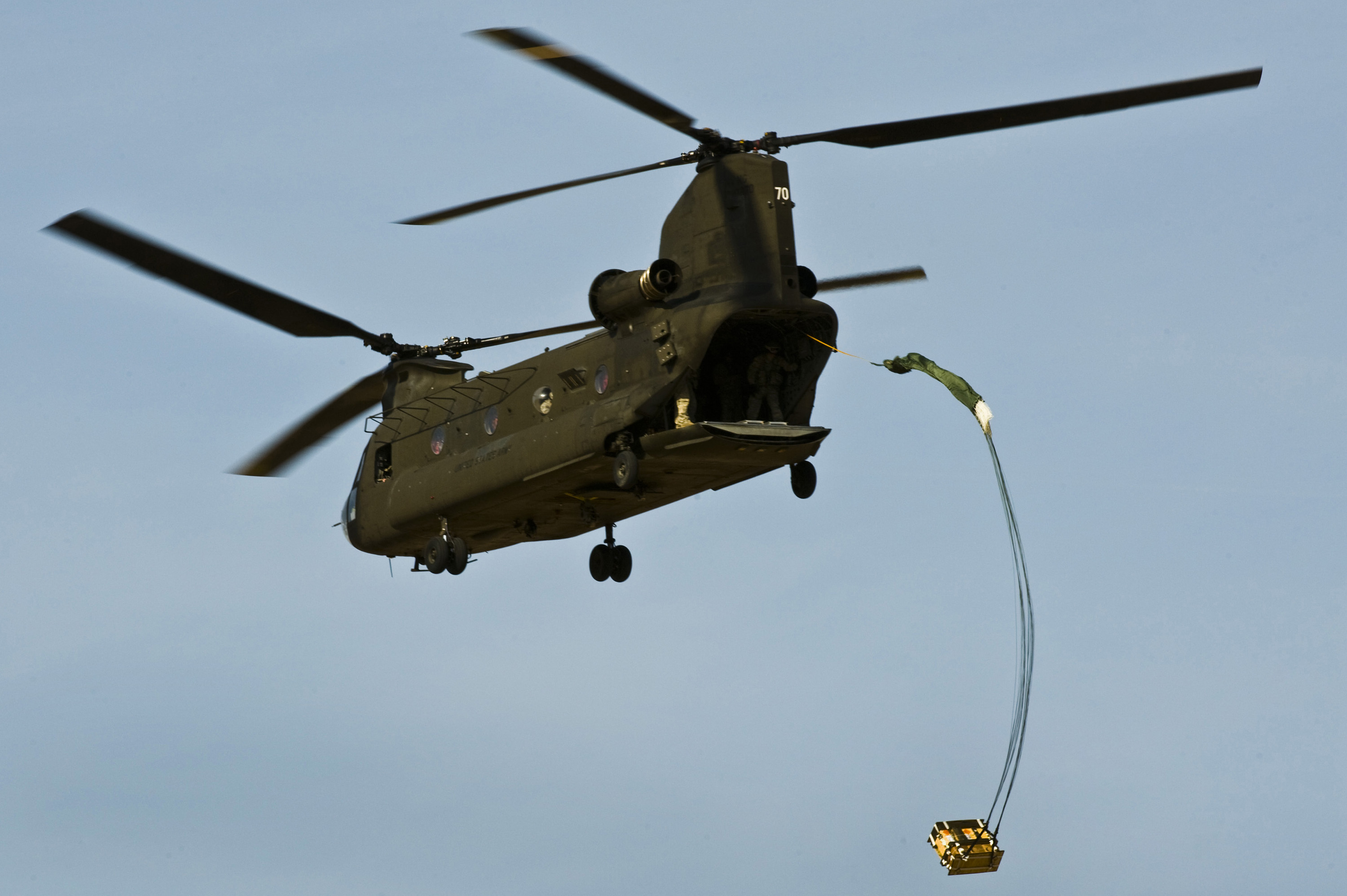 820th Airborne RED HORSE conduct air drop and sling load training on ...