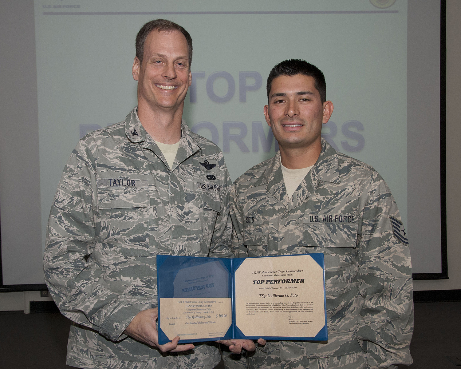 162FW Maintenance Top Performers 2nd Quarter > 162nd Wing > News
