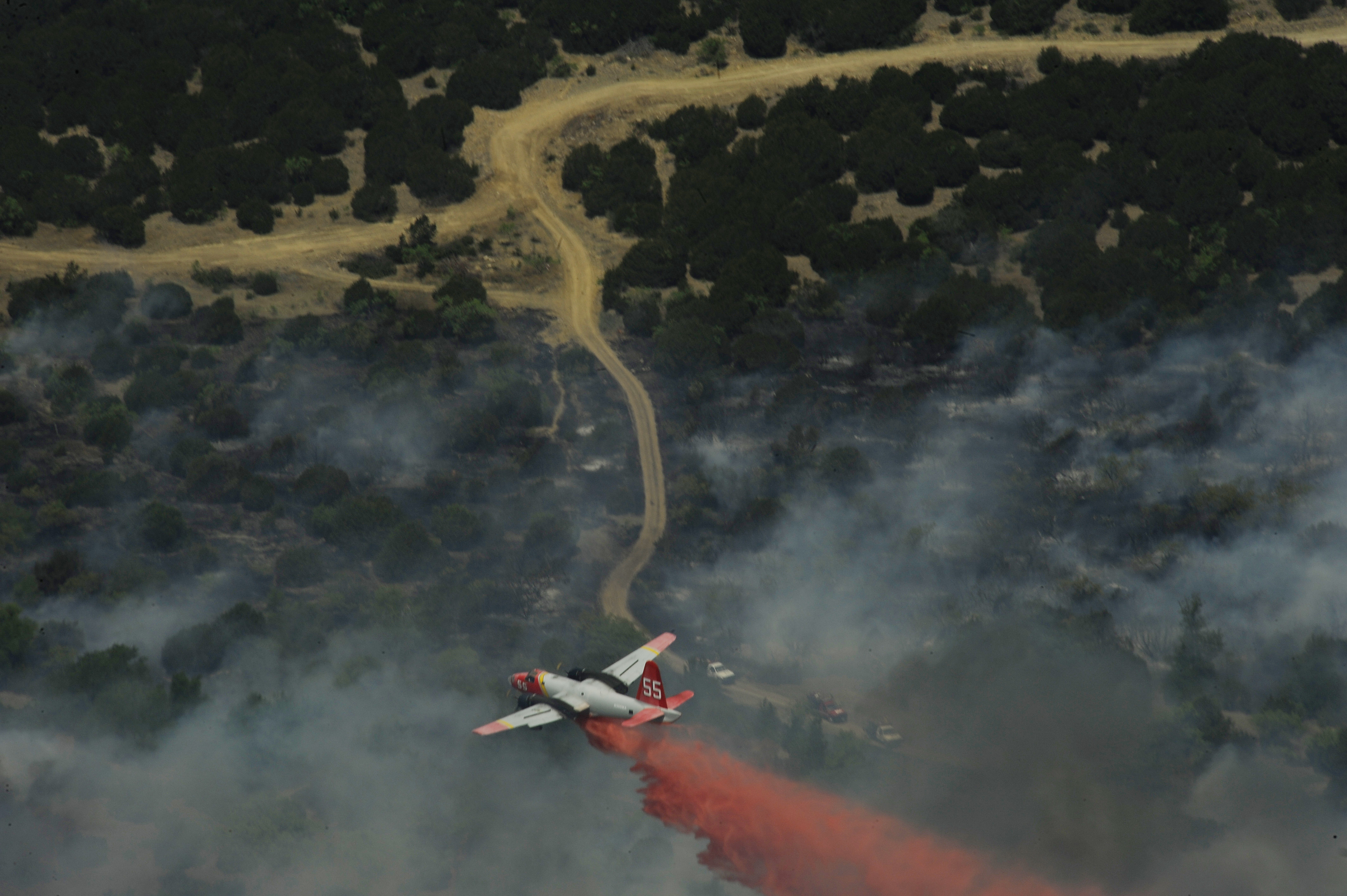 Photos: Firefighting efforts continue in Texas > Air Combat Command ...