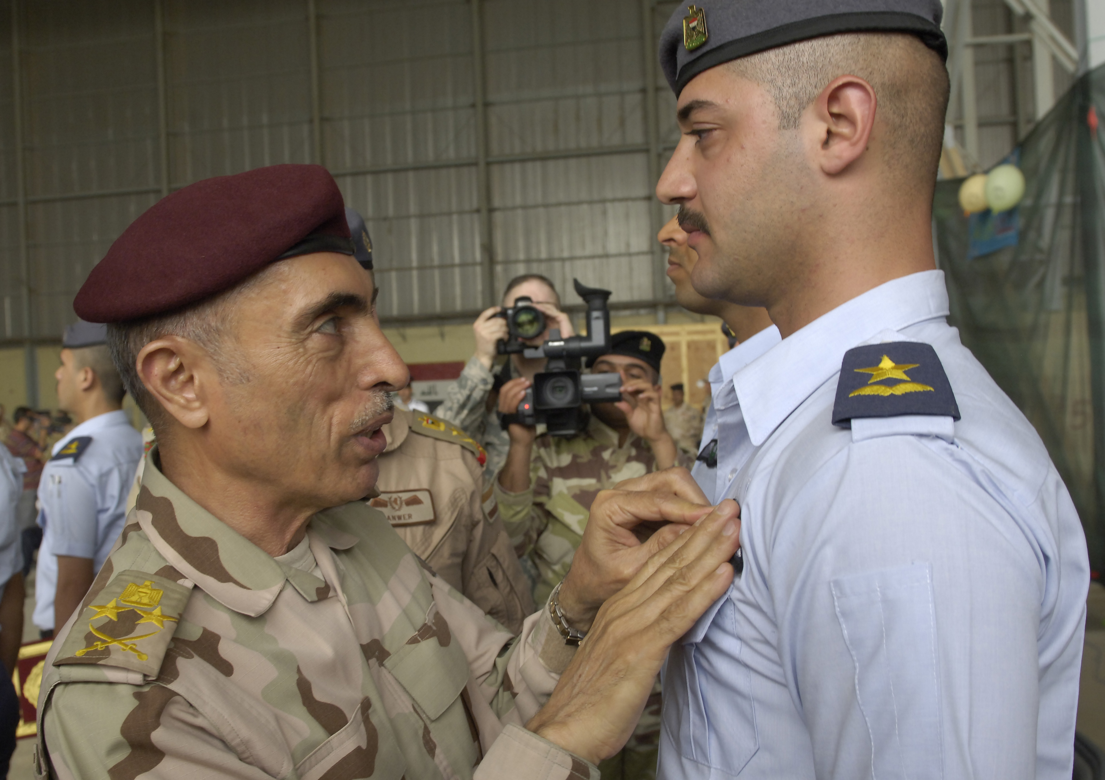 Iraqi air force leaders thank U.S. advisors, celebrate 80th anniversary ...