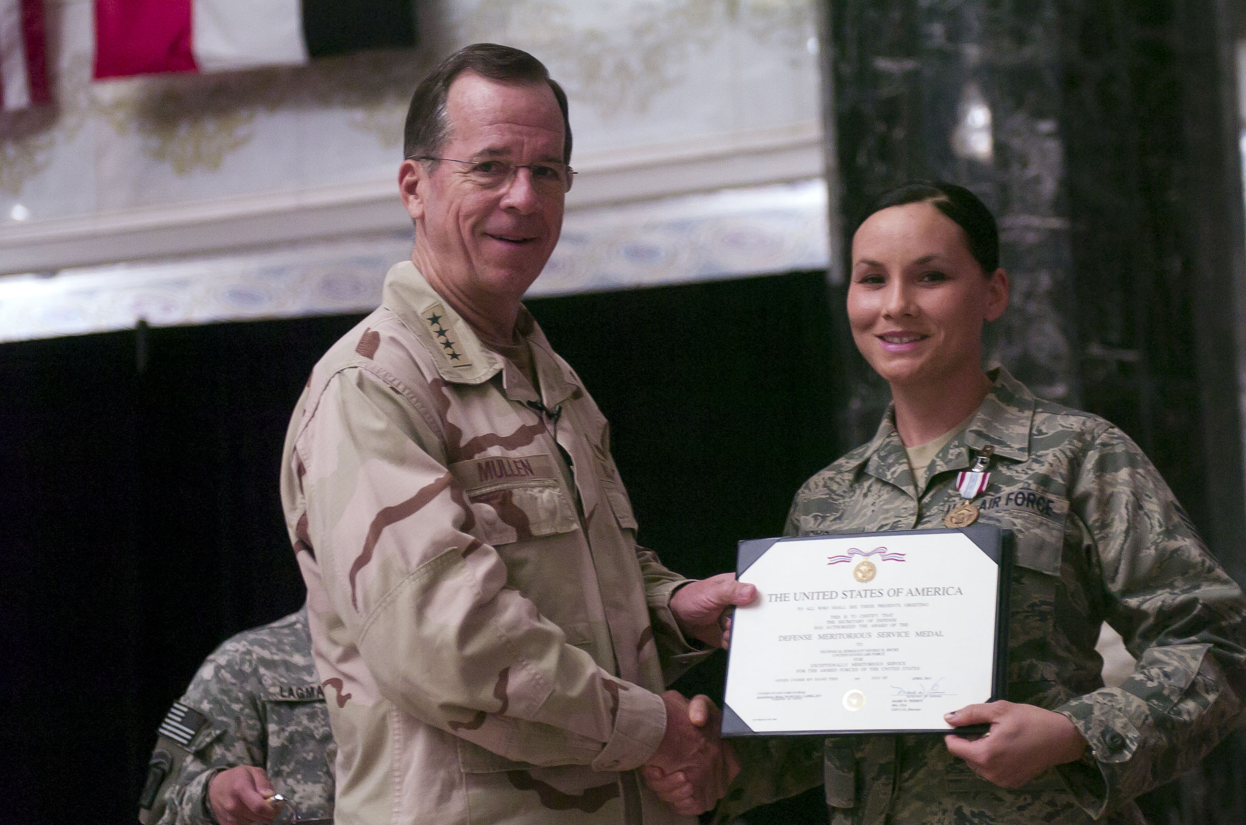 Combined Joint Chiefs of Staff recognizes Airman's efforts supporting ...