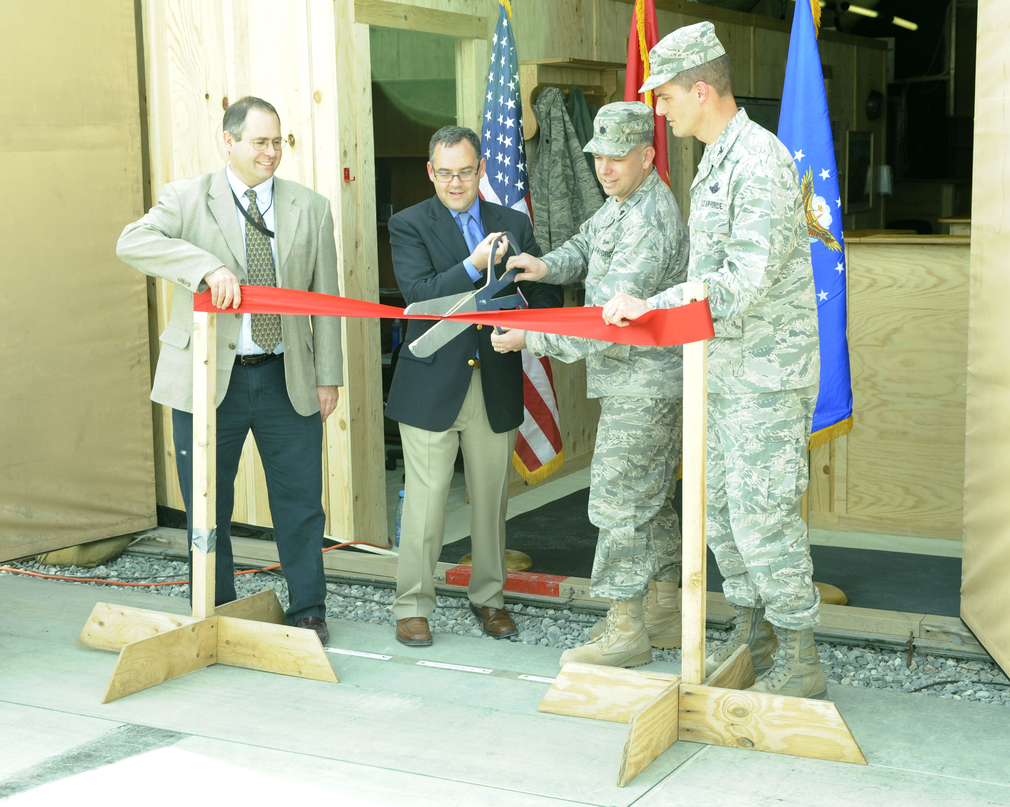 TSC stands up during official visit, ribbon cutting > U.S. Air Forces ...