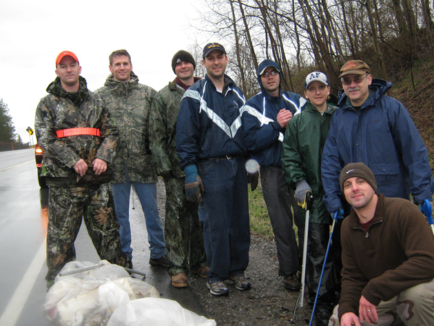 EADS Volunteers Clean Local Highway > Eastern Air Defense Sector ...