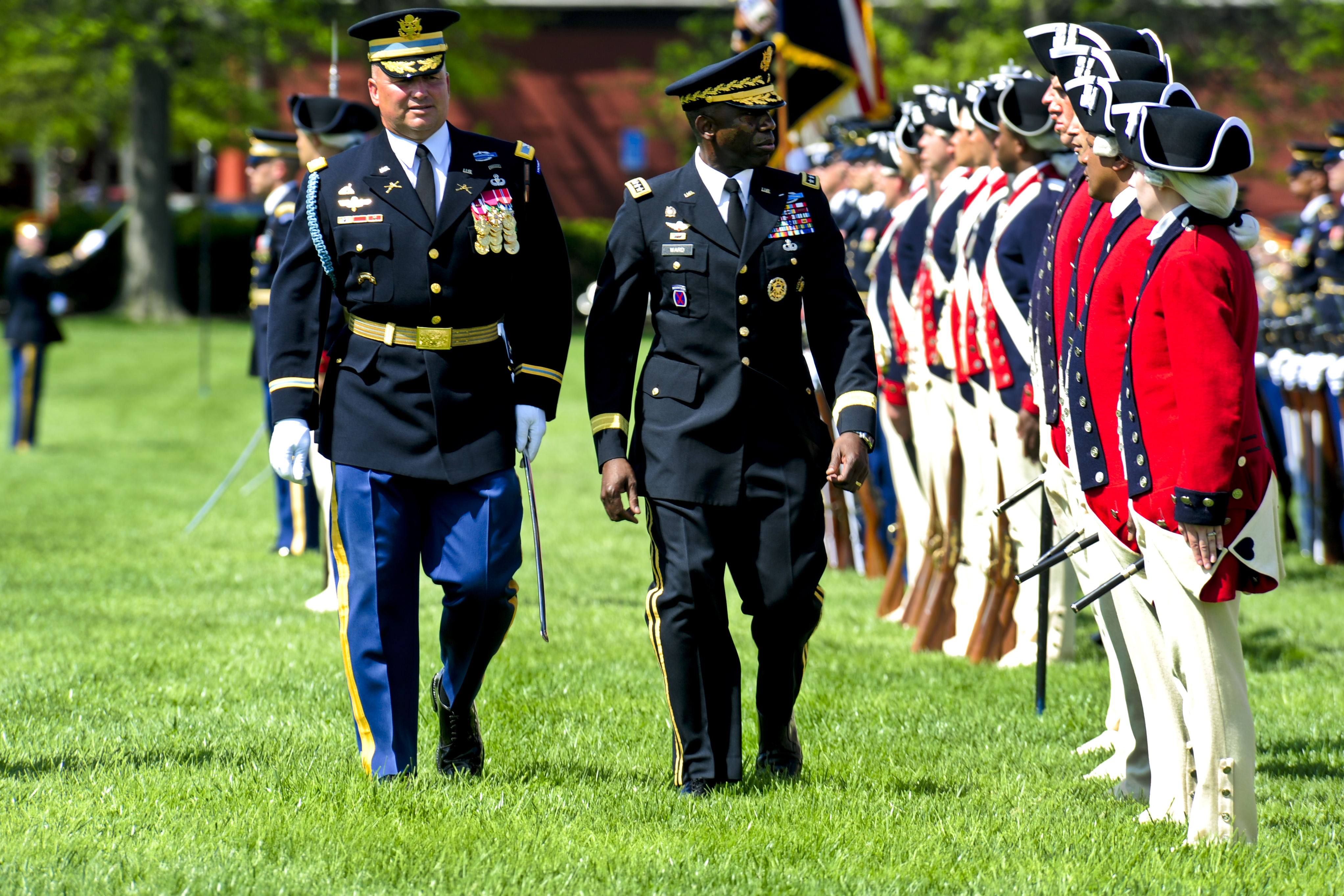 U.S. Army Gen. William E. "Kip" Ward, the first commander of U.S ...