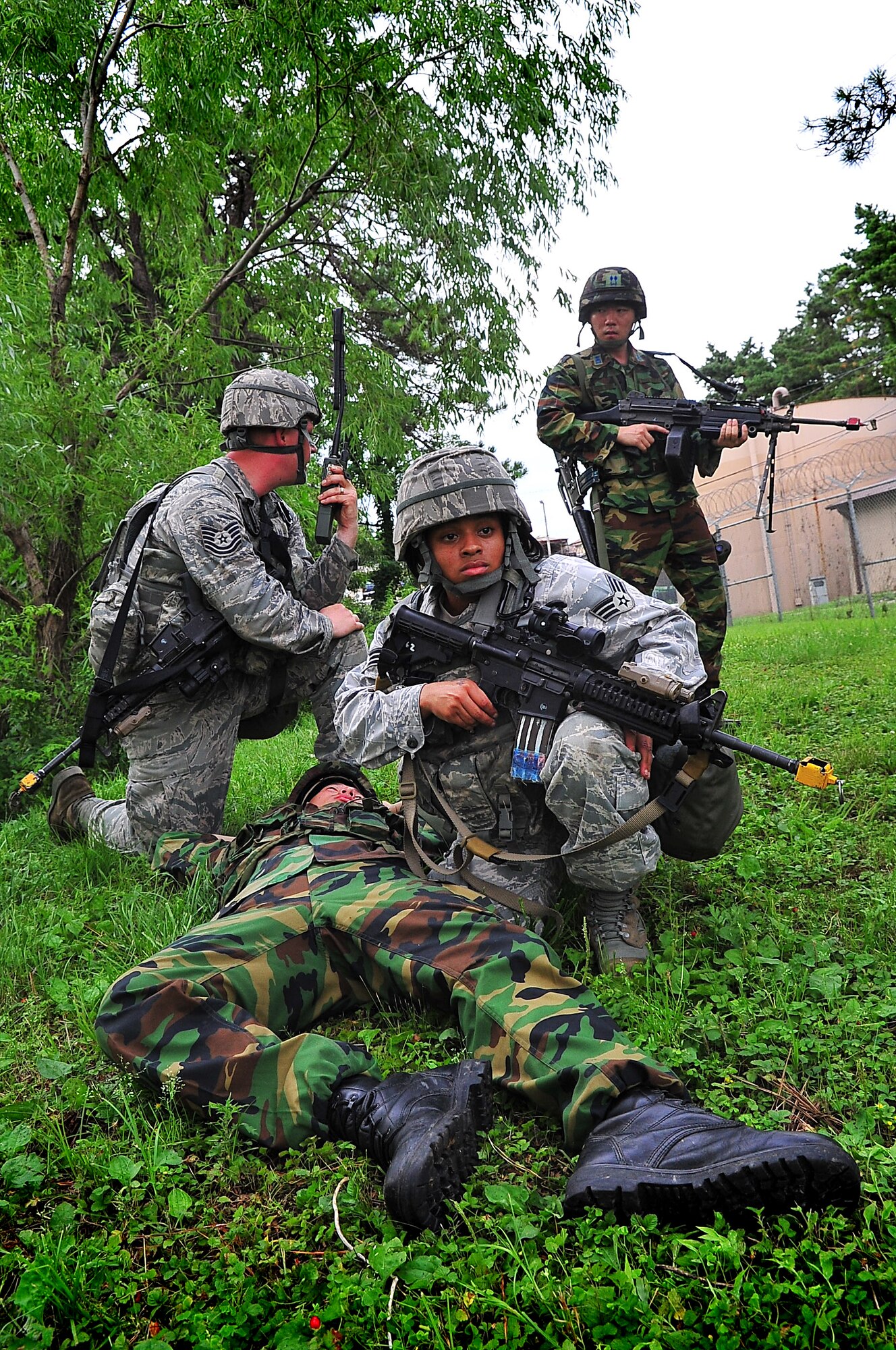 Never leave an Airman behind; hostage scenario > Osan Air Base ...