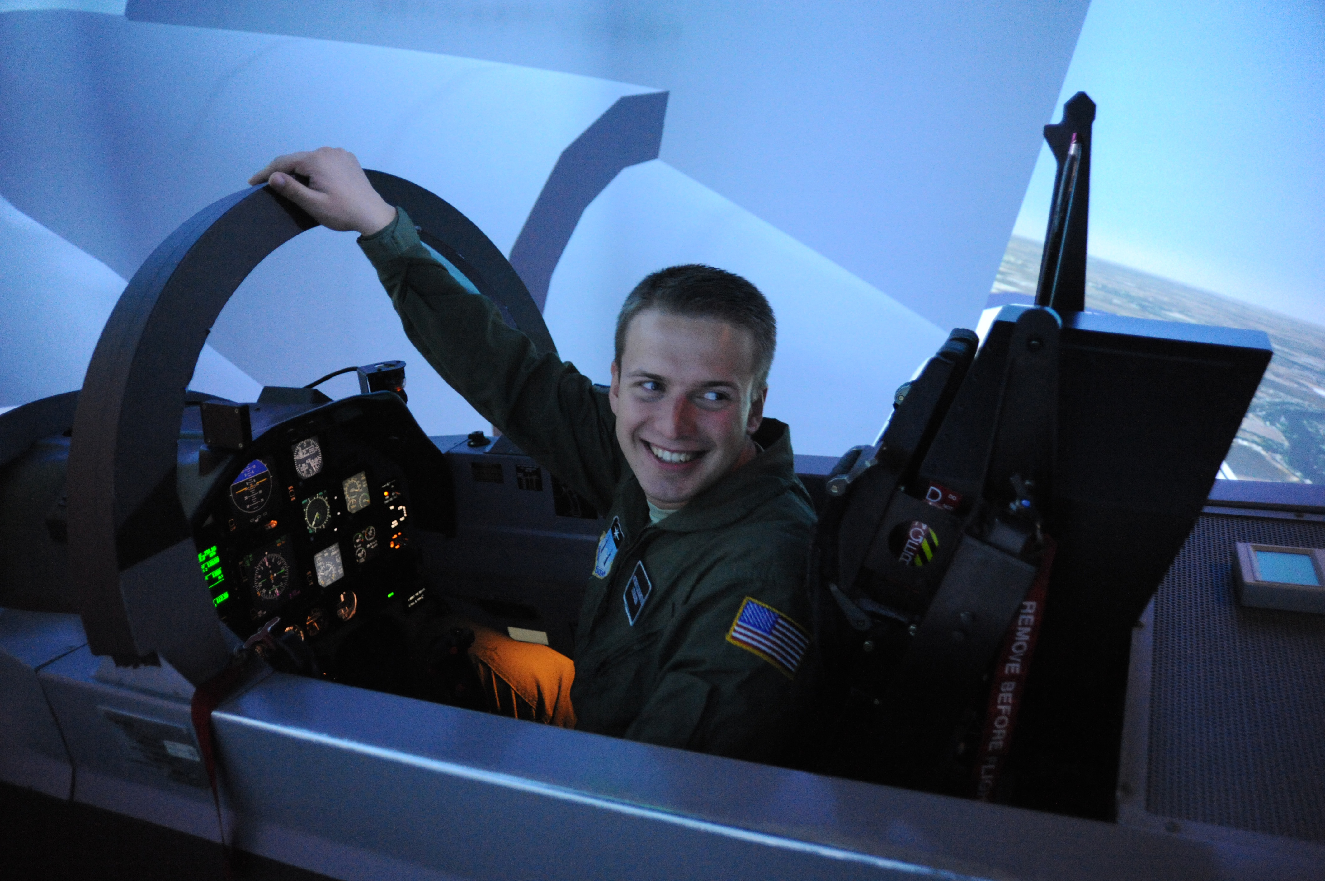 Air Force Academy Cadets visit Randolph
