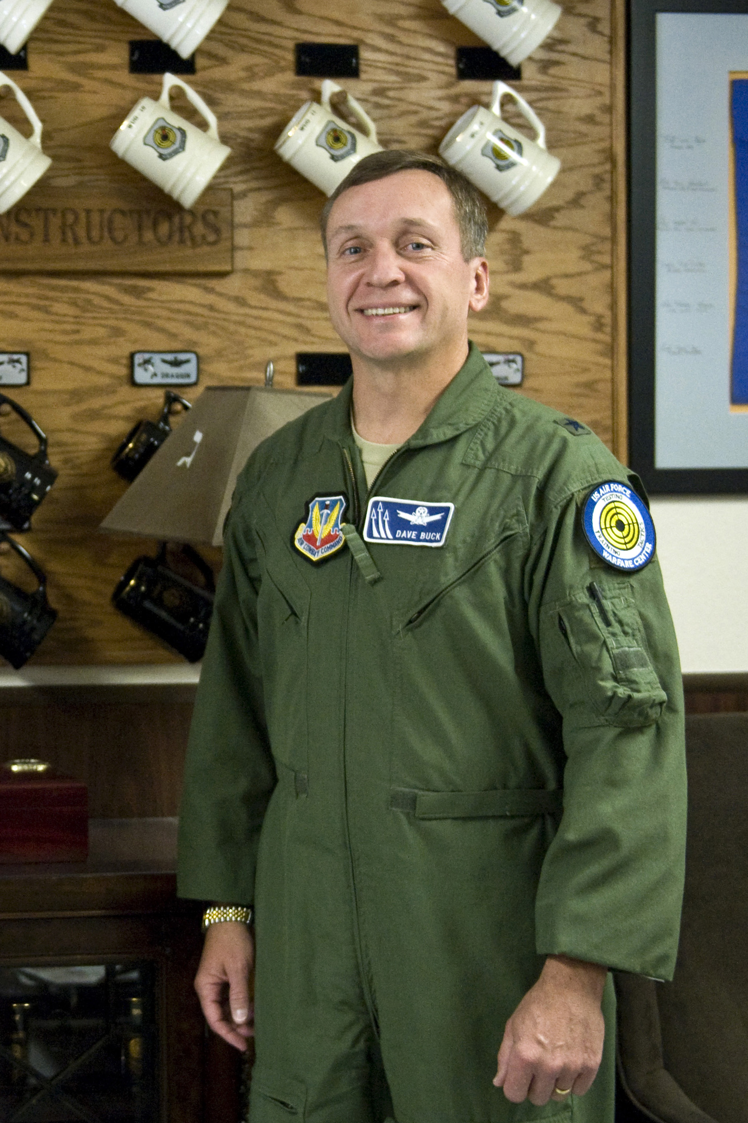 Environmental Photo of Brig. Gen. David Buck