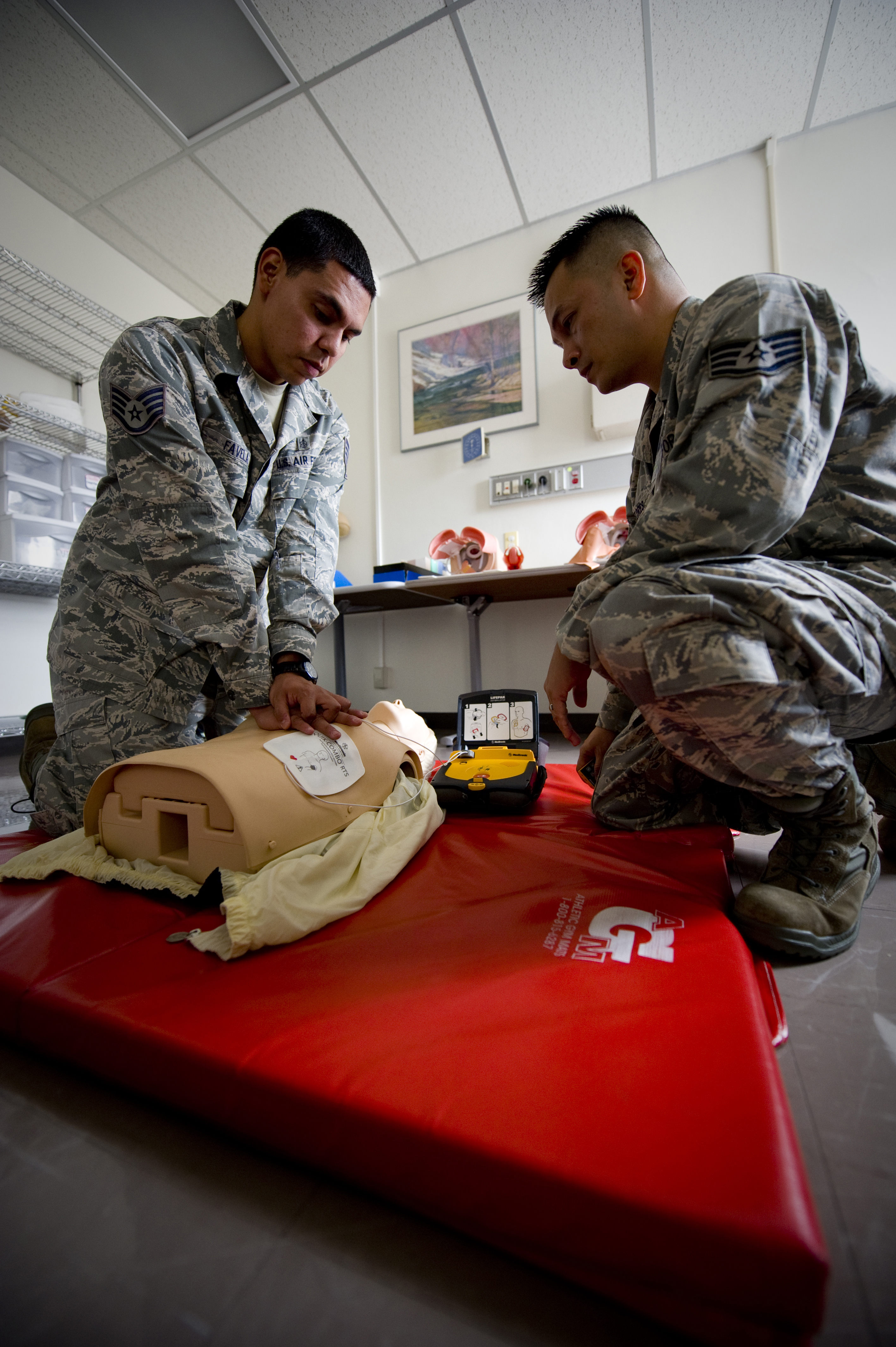AEDs give life-saving capabilities to Yokota > Pacific Air Forces ...