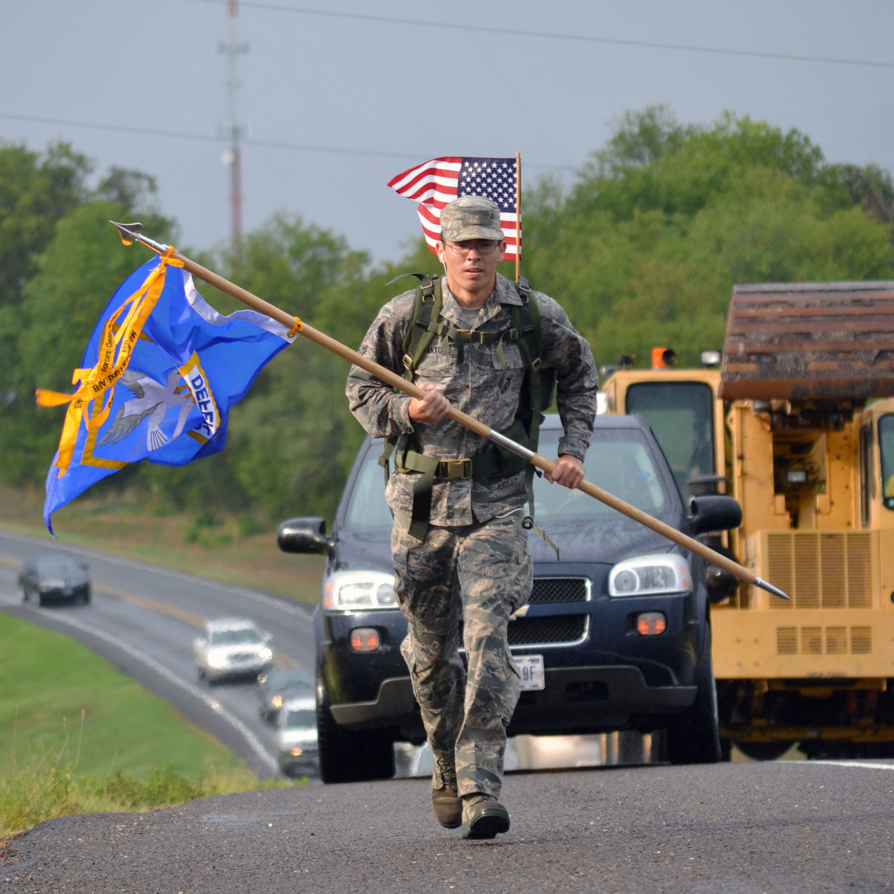 Marching for a cause