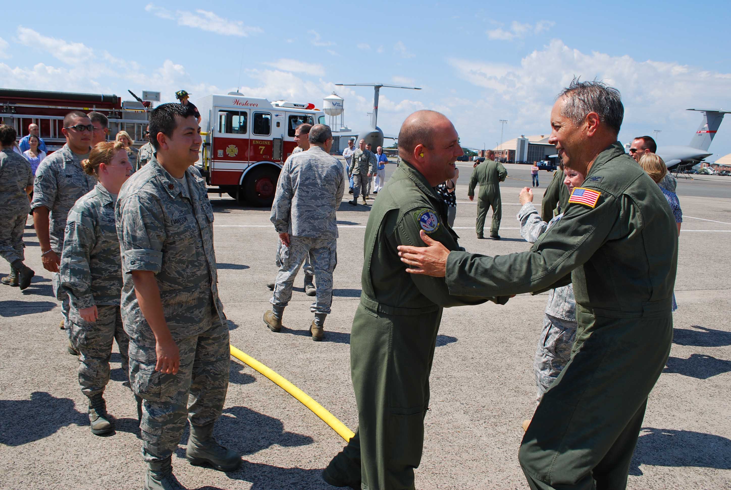 Col. Swain fini flight