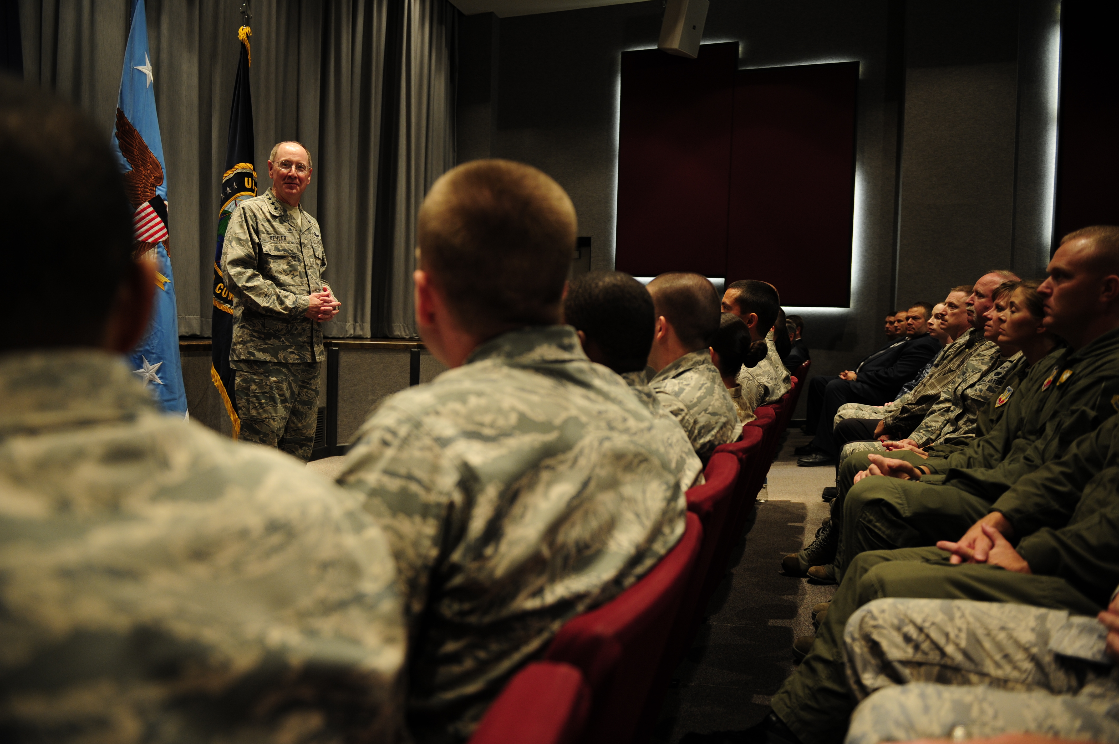 Air Force Gen. C. Robert Kehler, commander of U.S. Strategic Command ...
