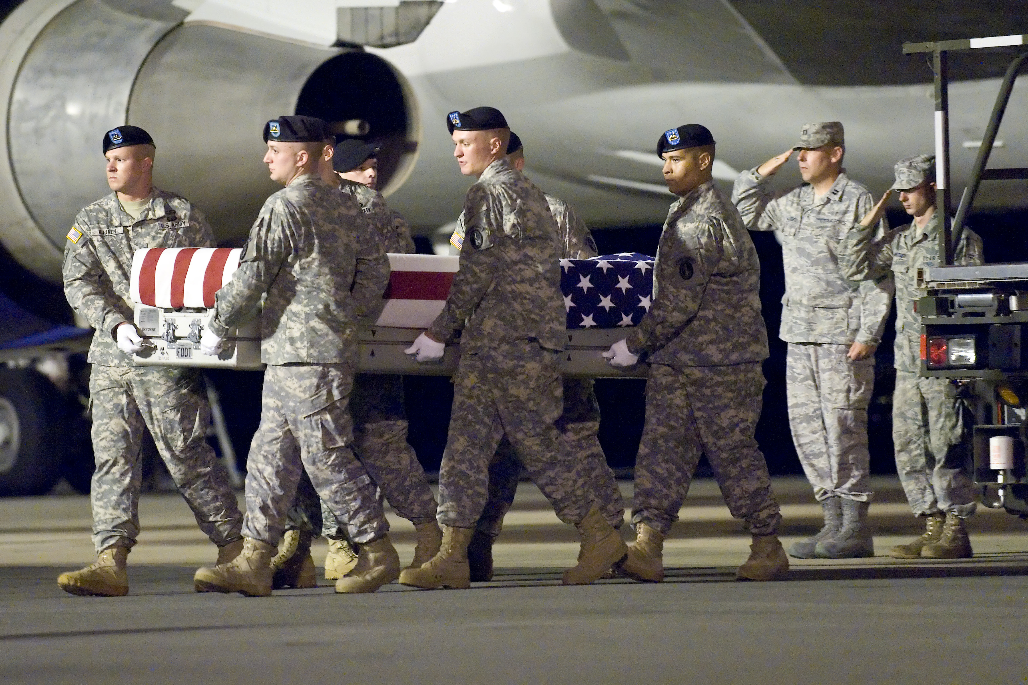 Dignified Transfer at Dover AFB