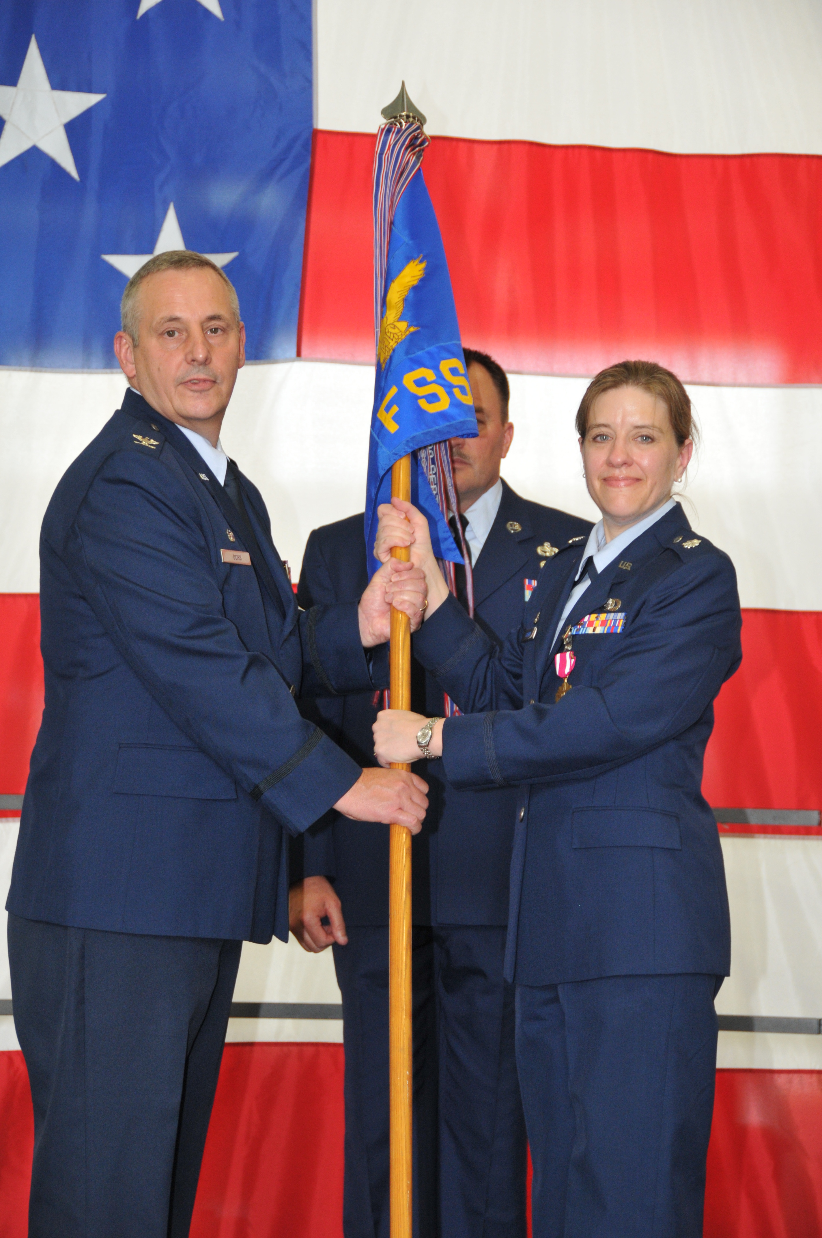 FSS has change of command