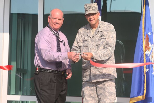 Dobbins commemorates new beacon of modernization > Dobbins Air Reserve ...