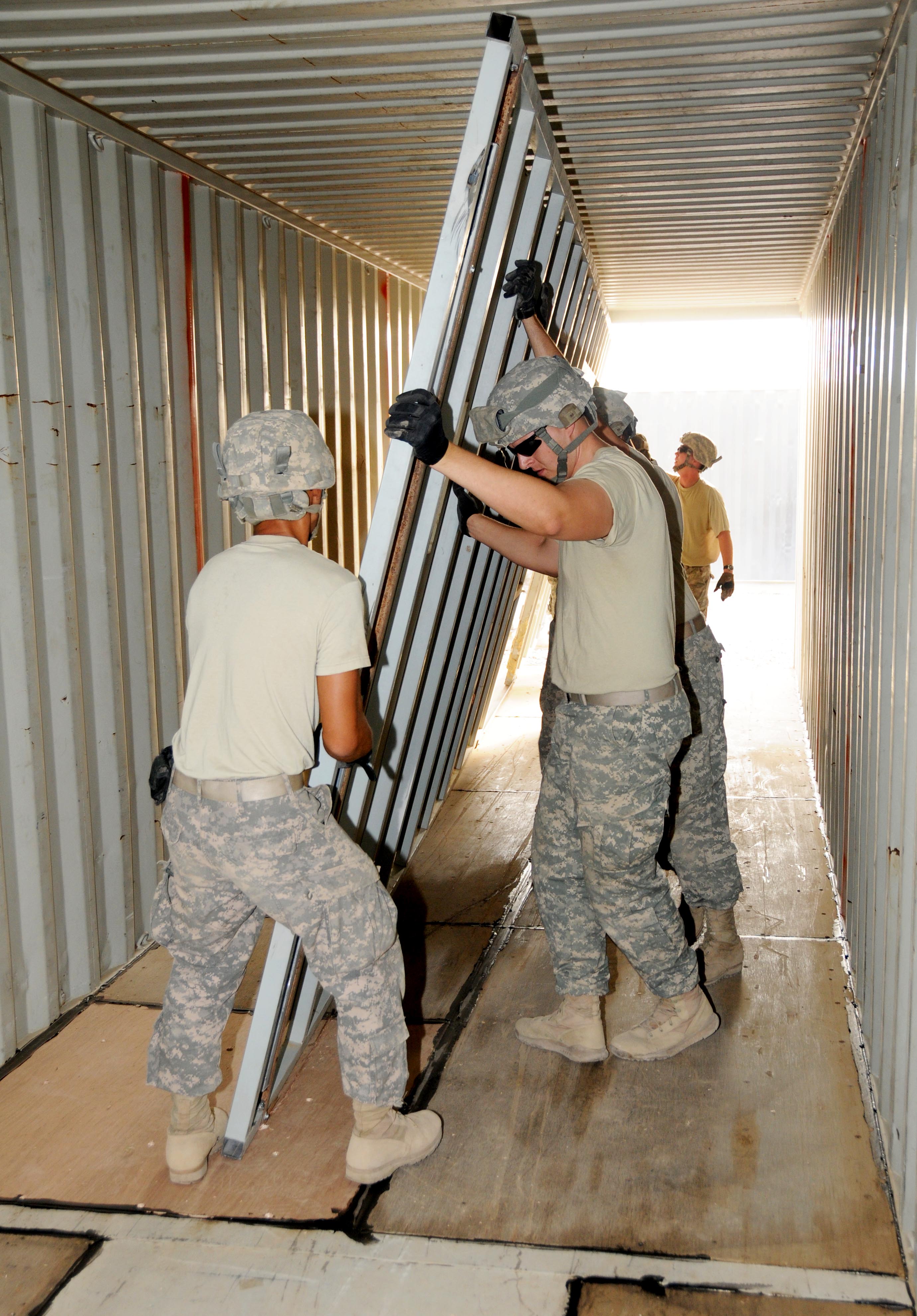 Contingency Aeromedical Staging Facility walls moving stateside > U.S ...