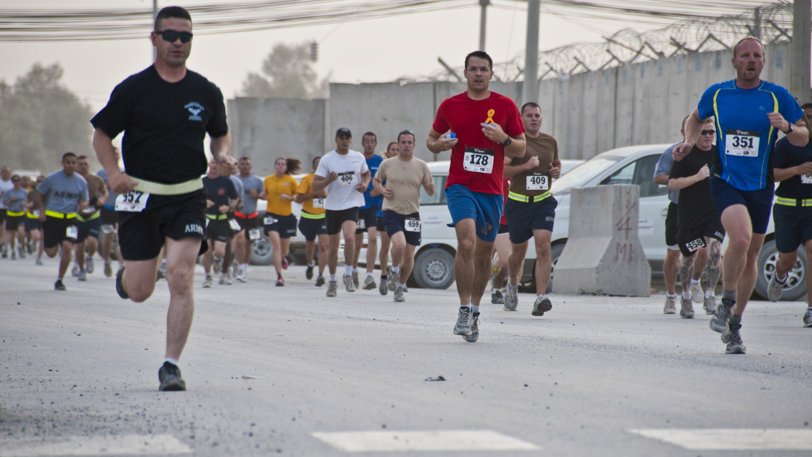 Runners race chiefs to finish line > U.S. Air Forces Central > News