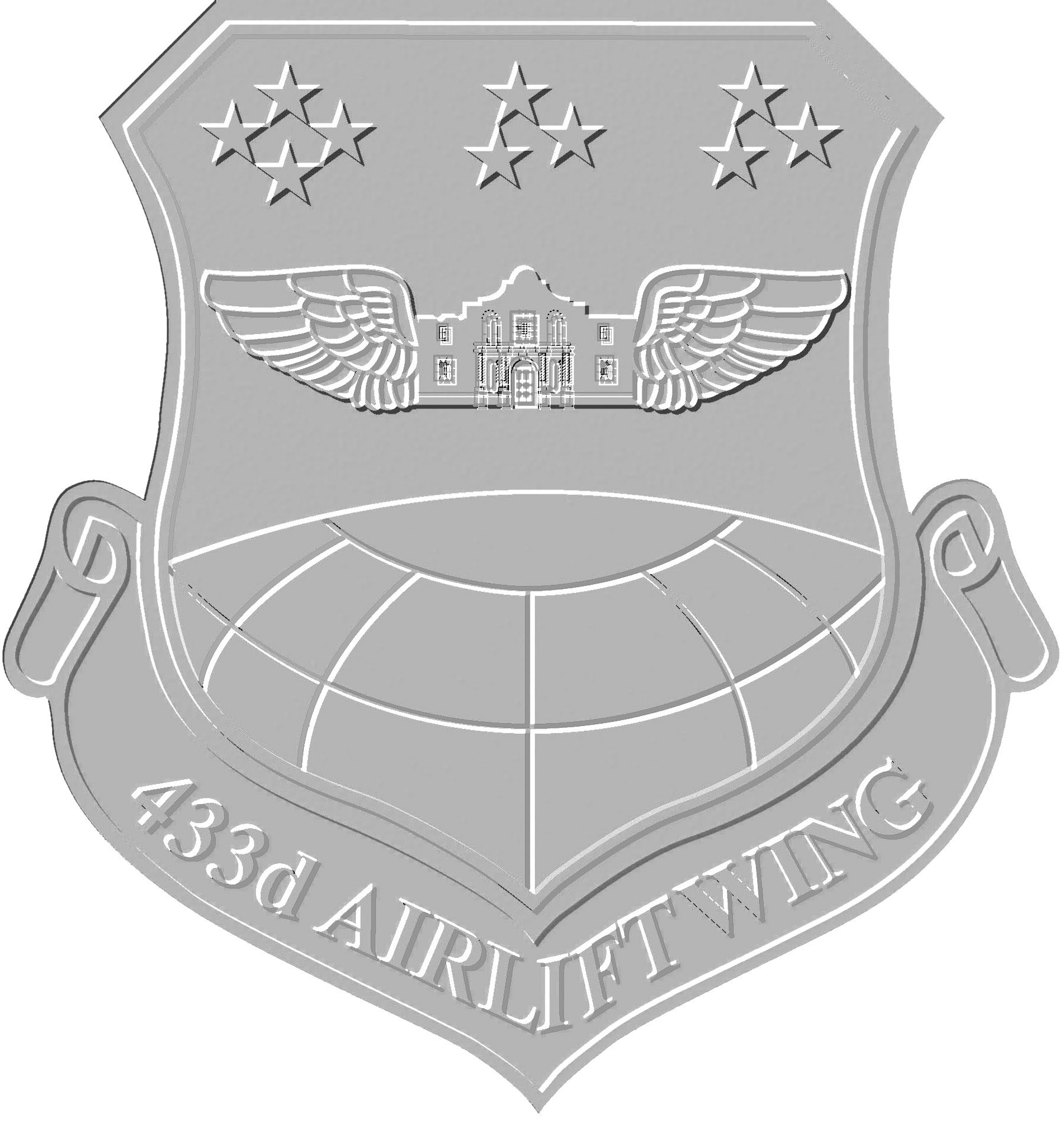 433 AW shield for gray water mark effect