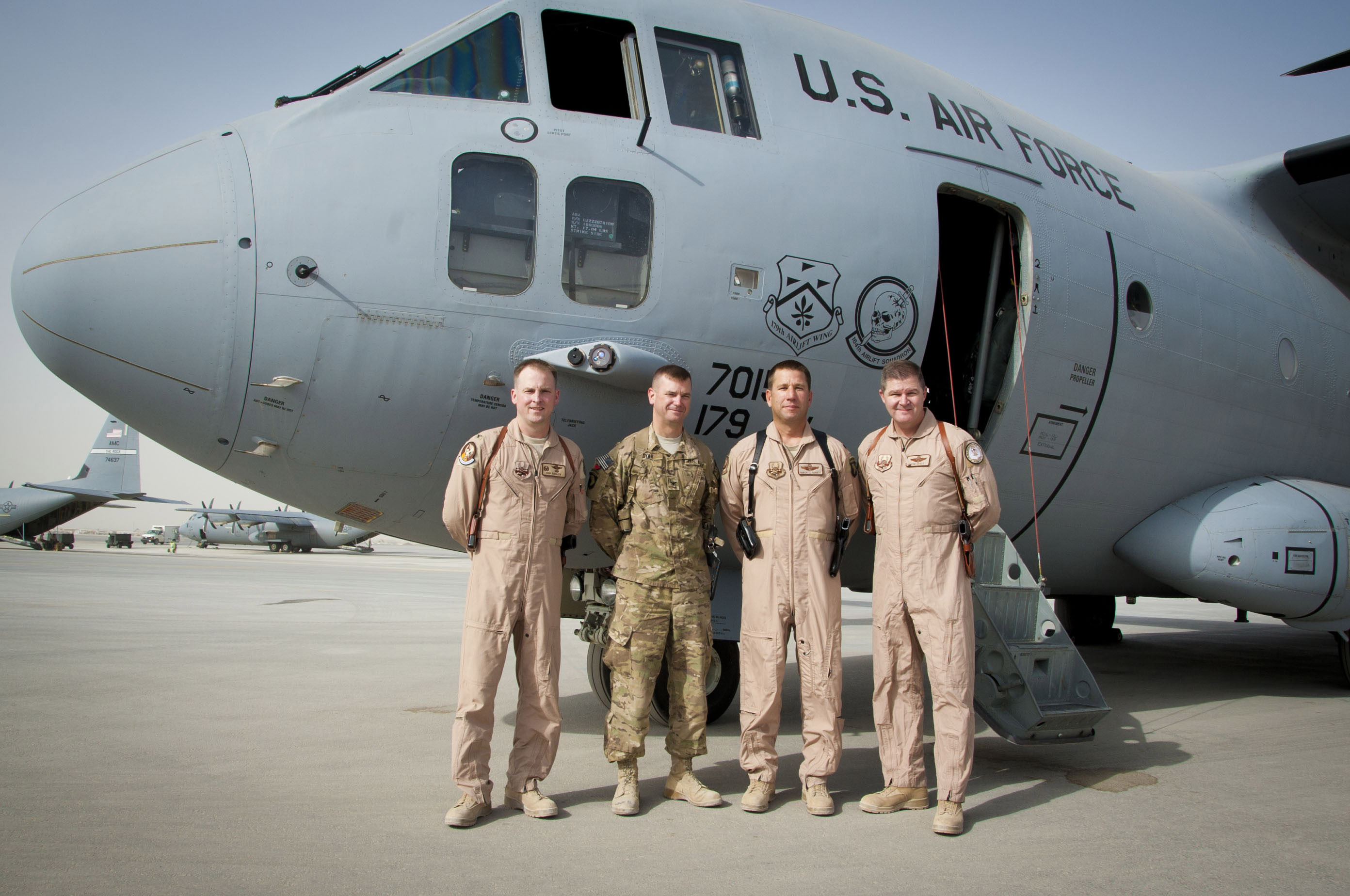 New airframe, squadron on Kandahar Airfield > 179th Cyberspace Wing > News
