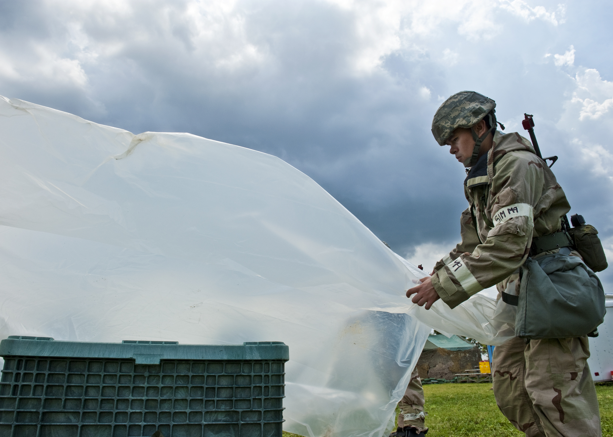Phase II exercise: chemical attack readiness training > Eglin Air Force ...