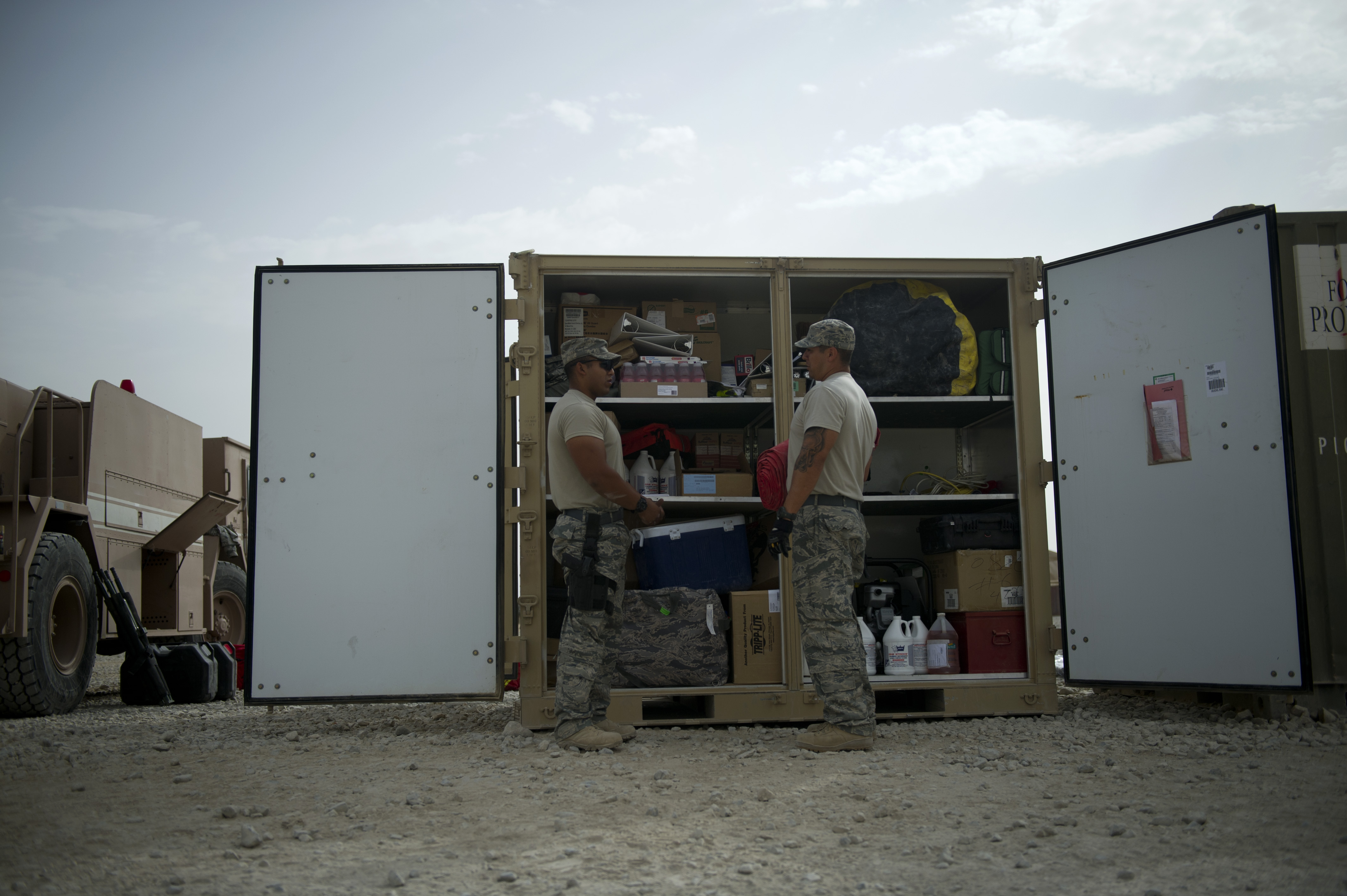 AF firefighters deploy to bare base > U.S. Air Forces Central > News