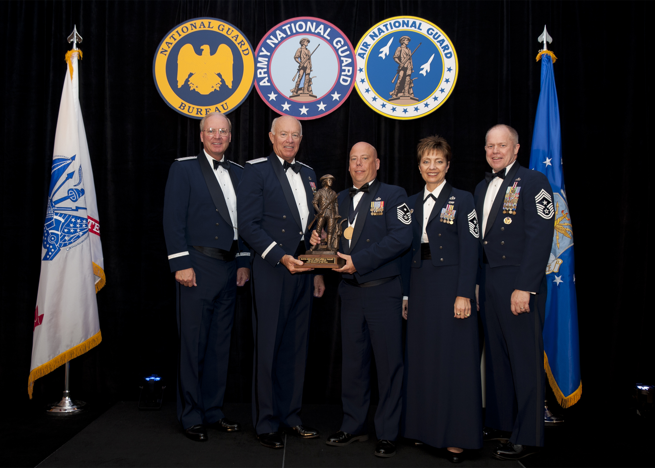 Master Sergeant Christopher R. Taggart, a First Sergeant assigned to ...