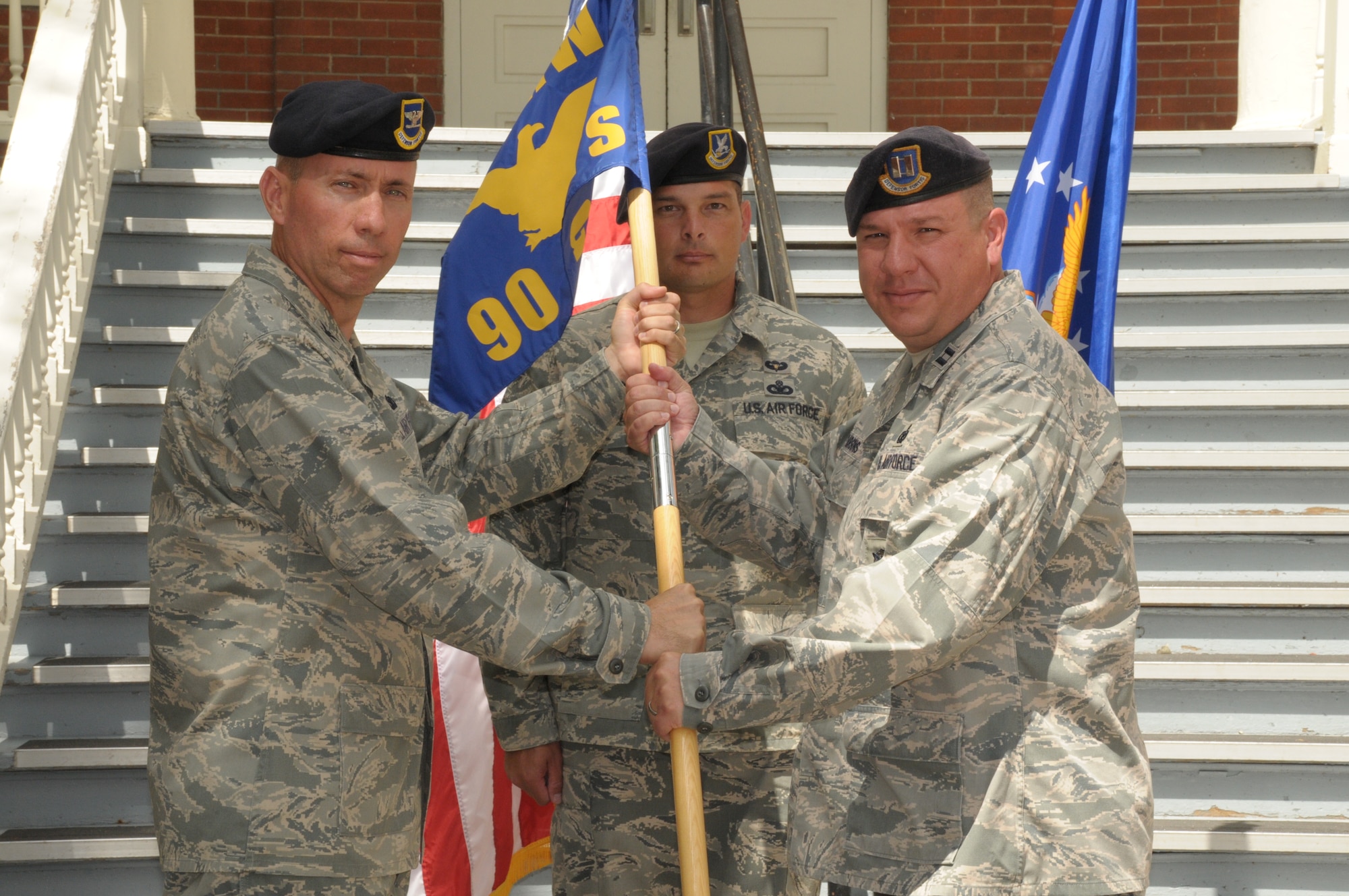 Warren welcomes the new 90th Ground Combat Training Squadron Commander ...