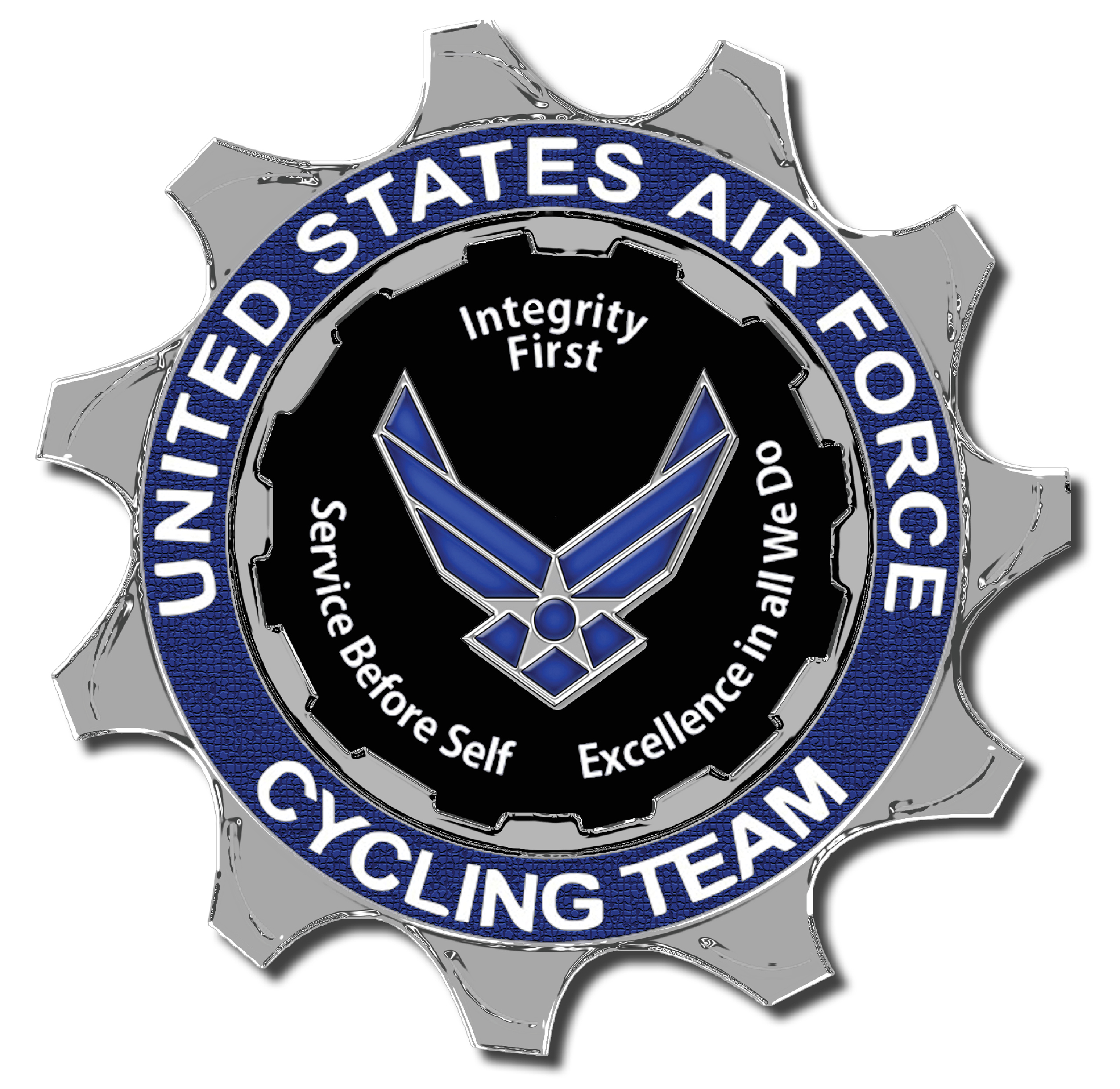 U.S. Air Force Cycling logo redesigned