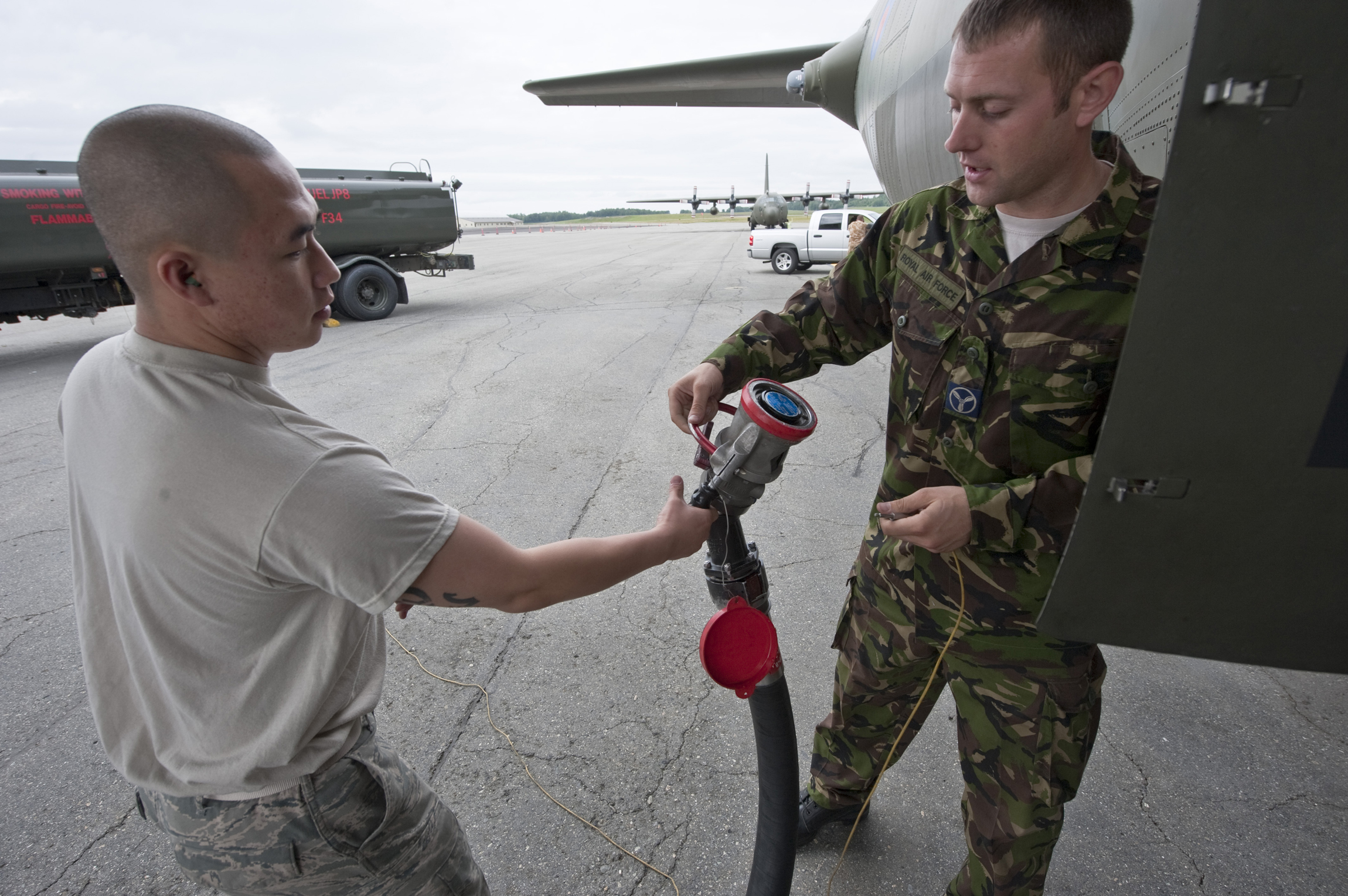 RAF squadron enhances aerial skills during RF-Alaska > Pacific Air ...