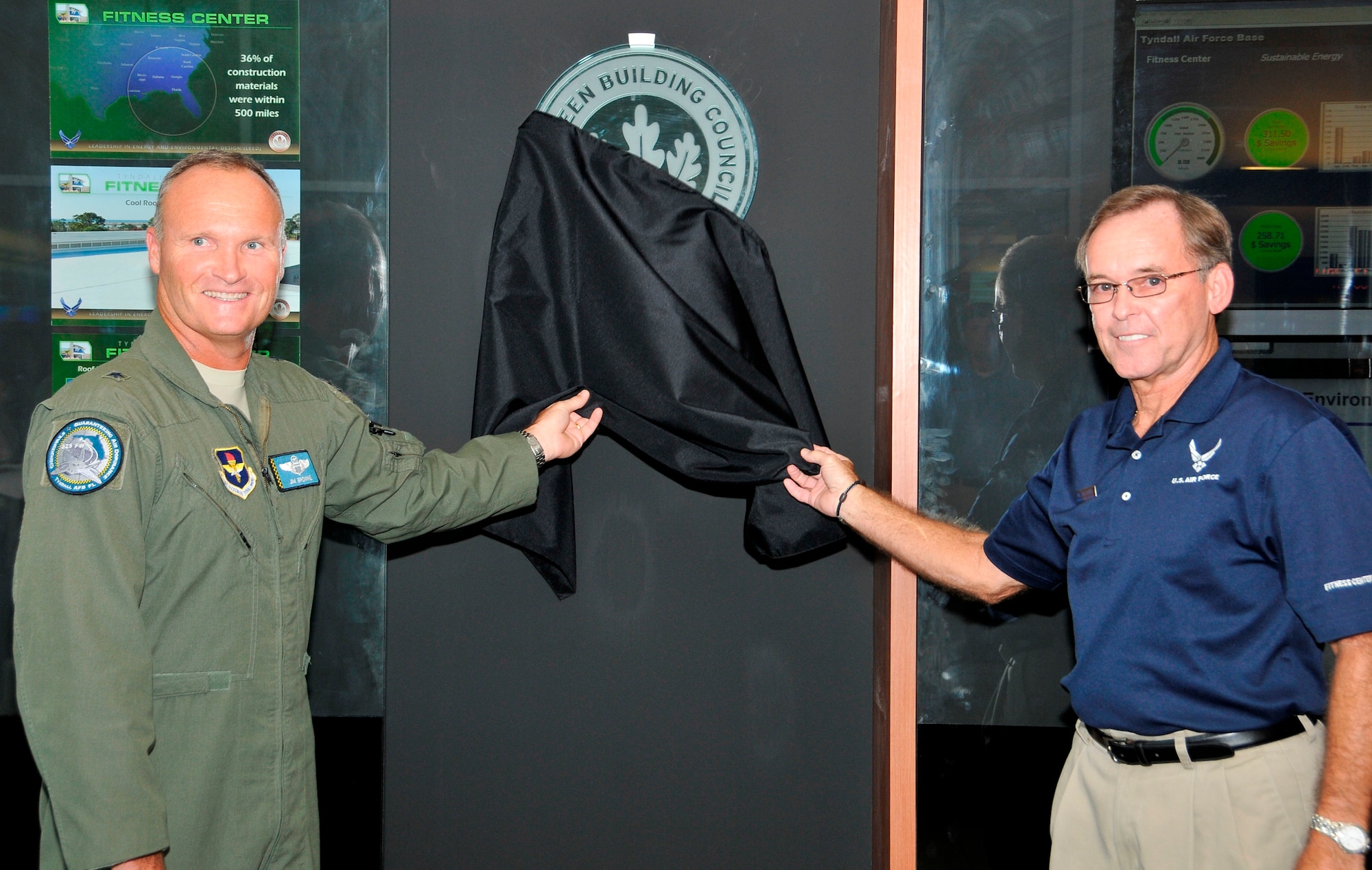 Tyndall Fitness Center awarded LEED Platinum rating > Tyndall Air Force ...