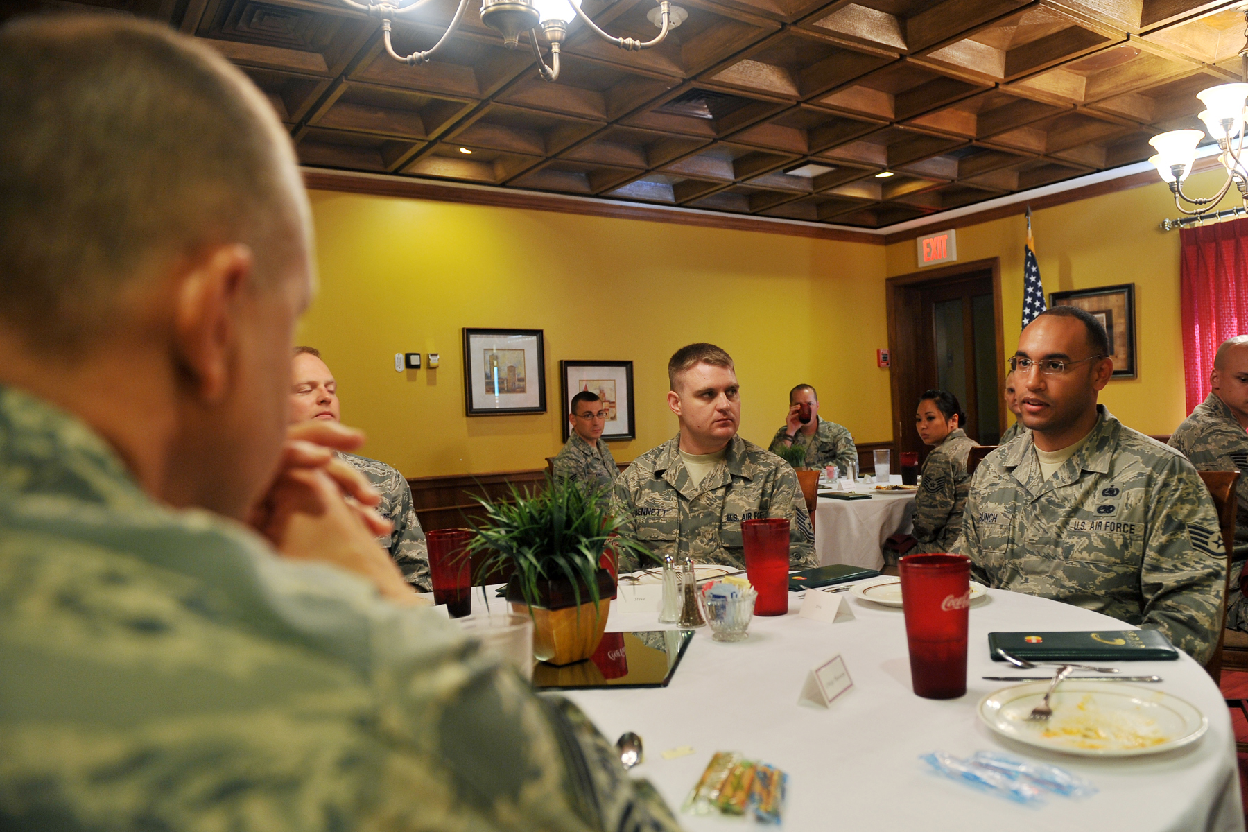 Chief Master Sgt. of the Air Force James Roy