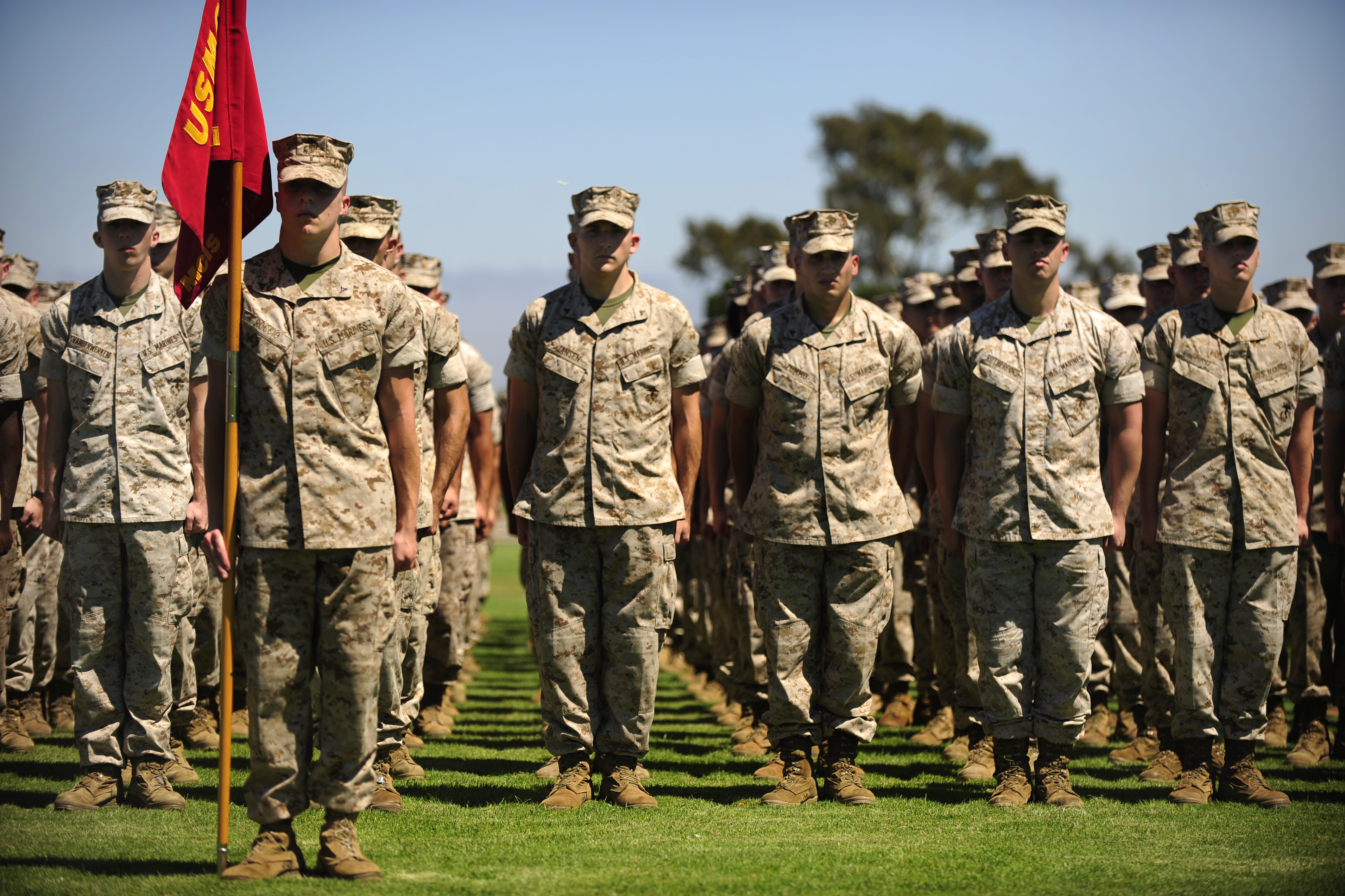 Marines assigned to the Defense Language Institute Foreign Language ...