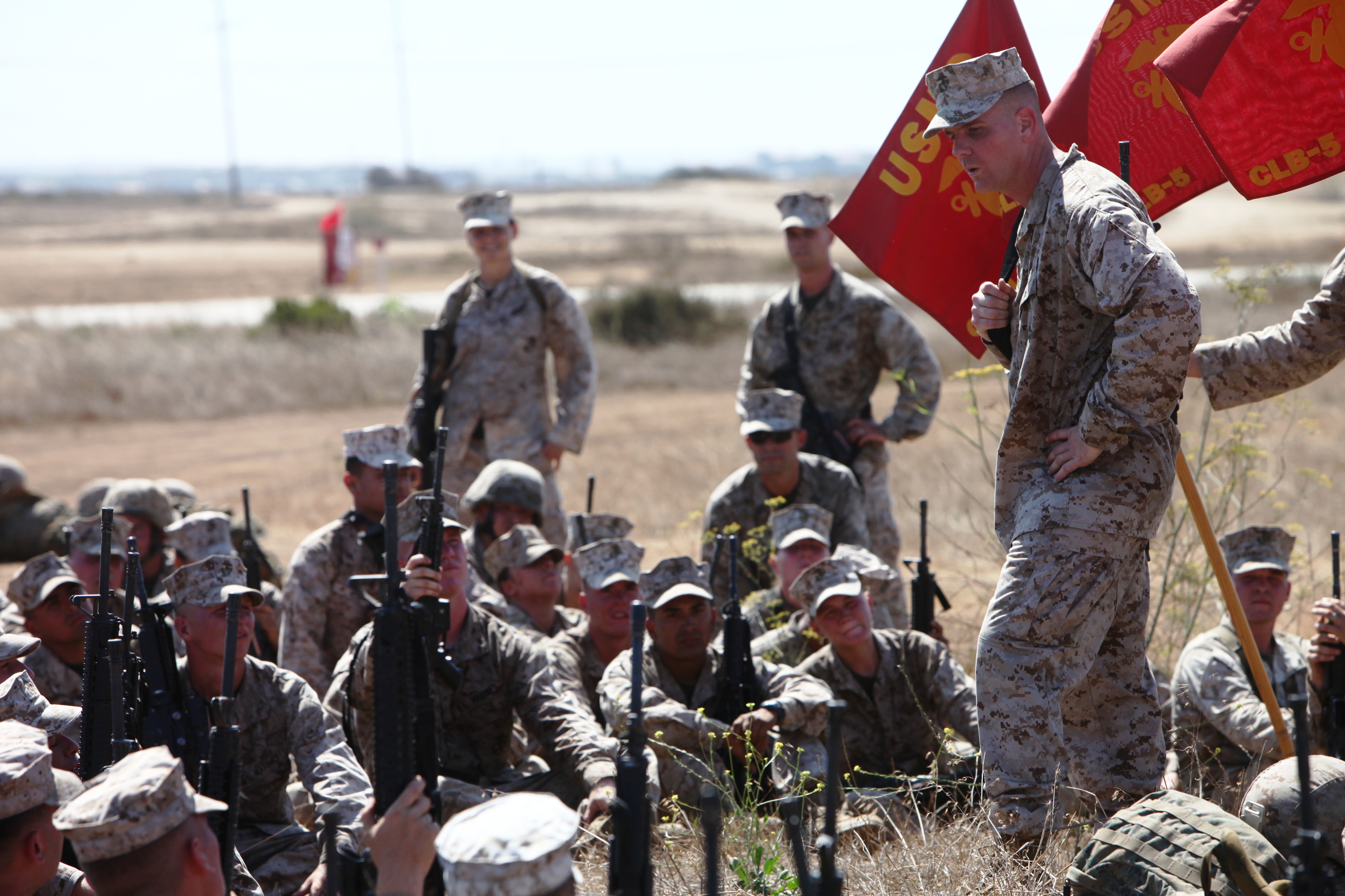 Go the distance: CLB-5 takes on 7-mile hike > 1st Marine Logistics ...