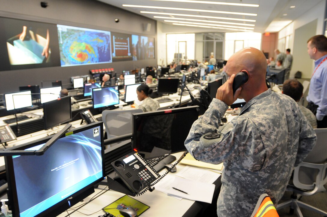 National Guard center coordinates joint support