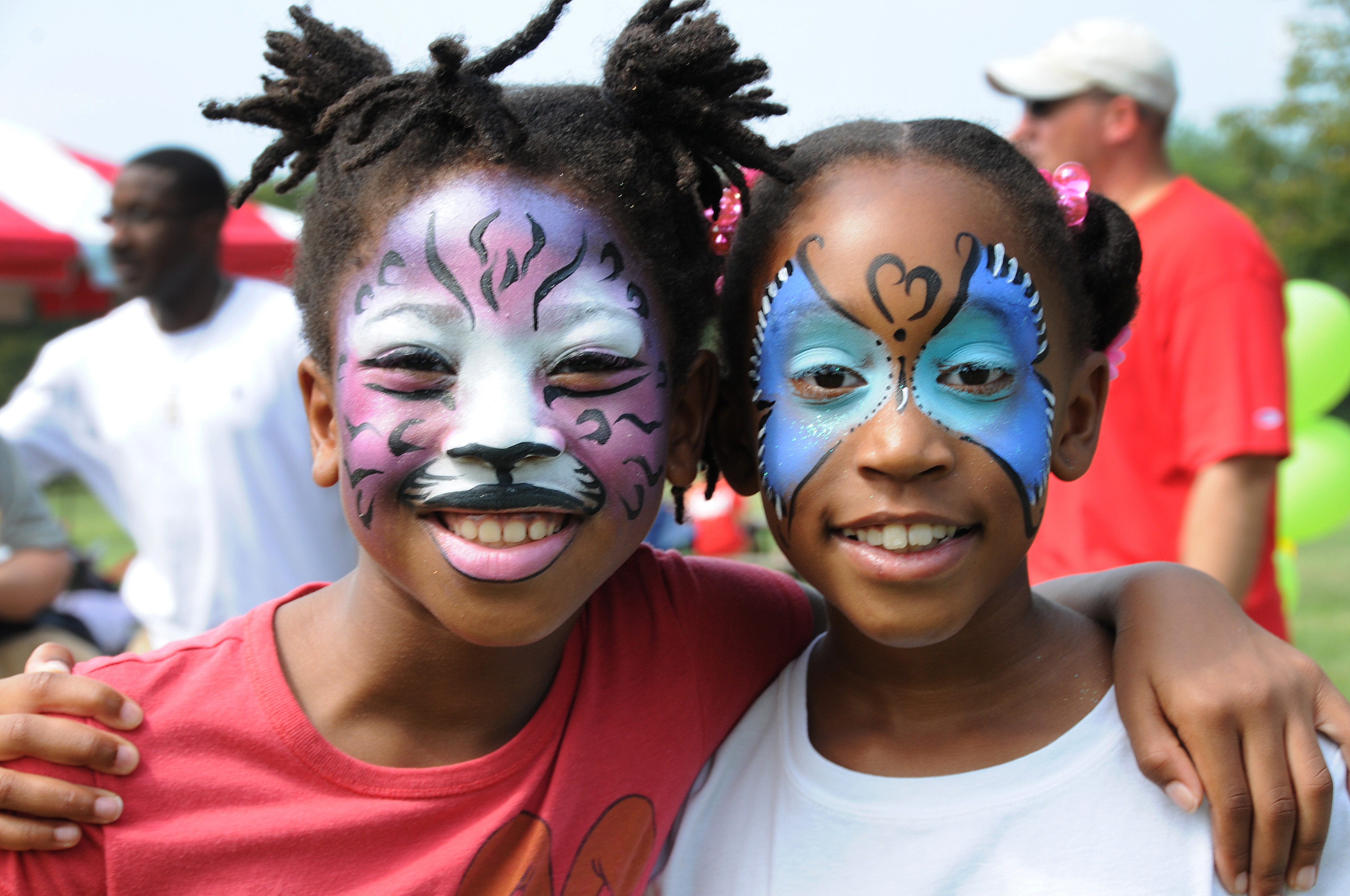 Children enjoyed face painting and other fun activities at the Air ...