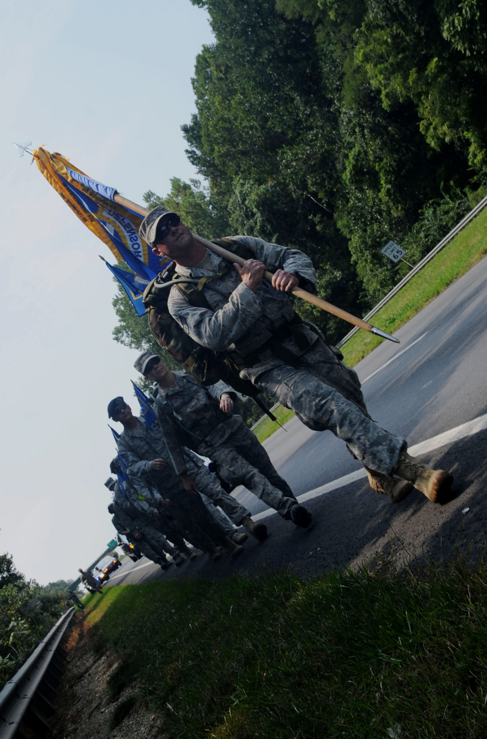 Security Forces 9/11 Ruck March to Remember