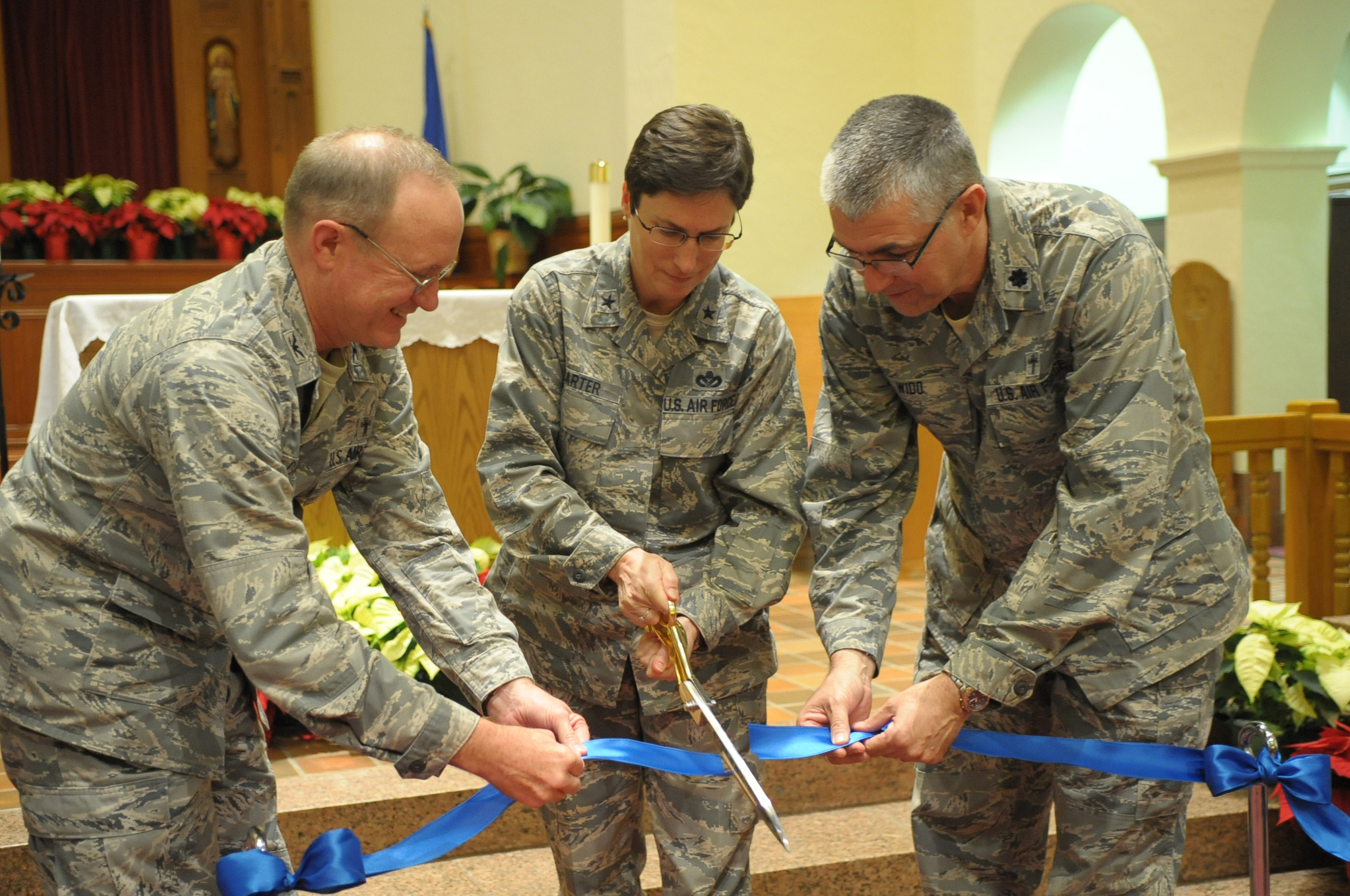 Chapel Ribbon Cutting
