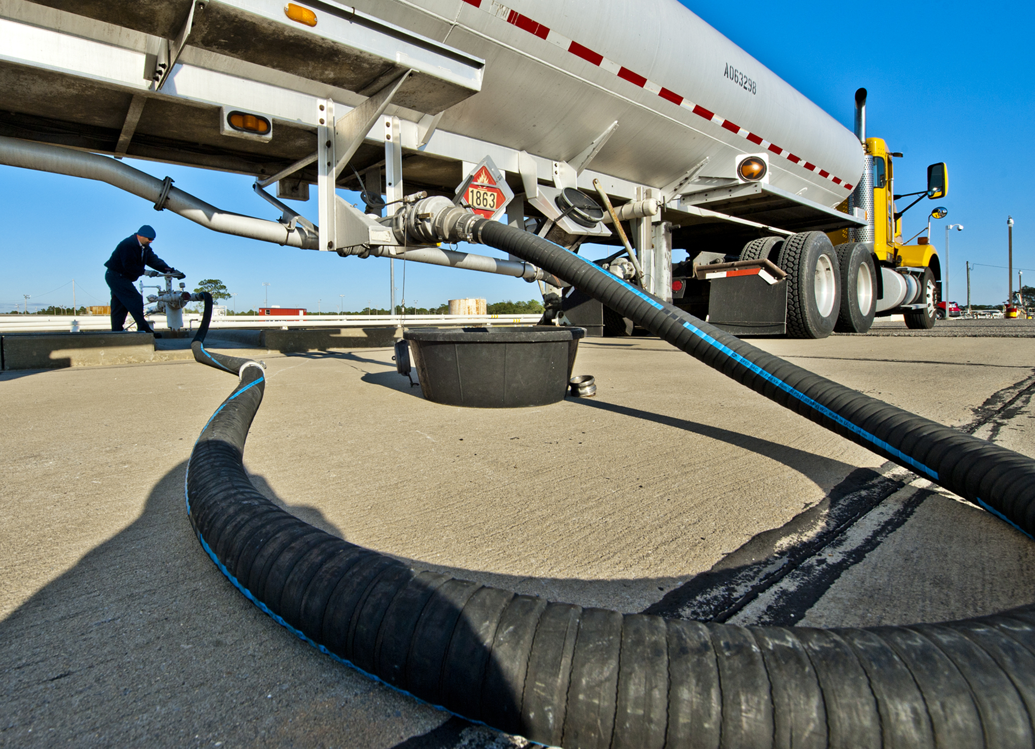 Life cycle of AF fuel: onto base and into storage > Eglin Air Force ...