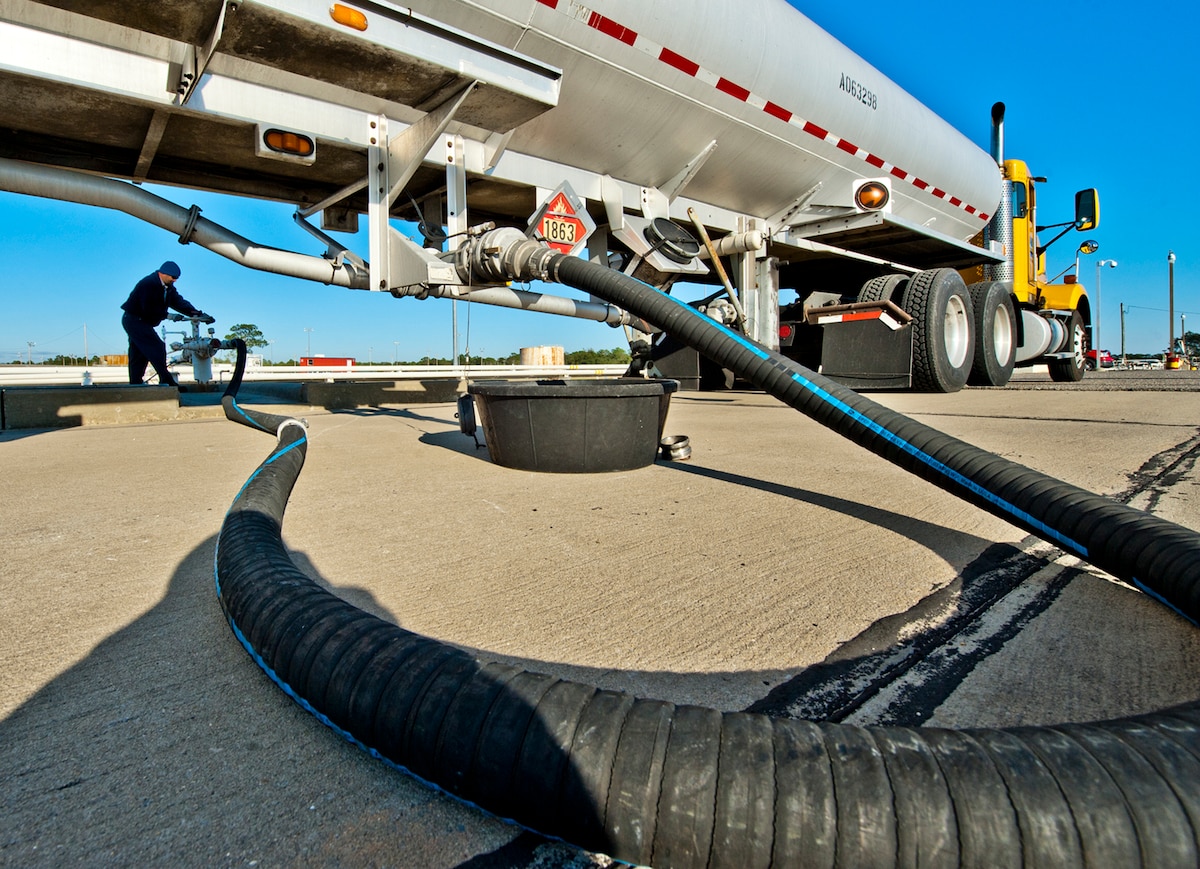 Life cycle of AF fuel: onto base and into storage > Eglin Air Force ...