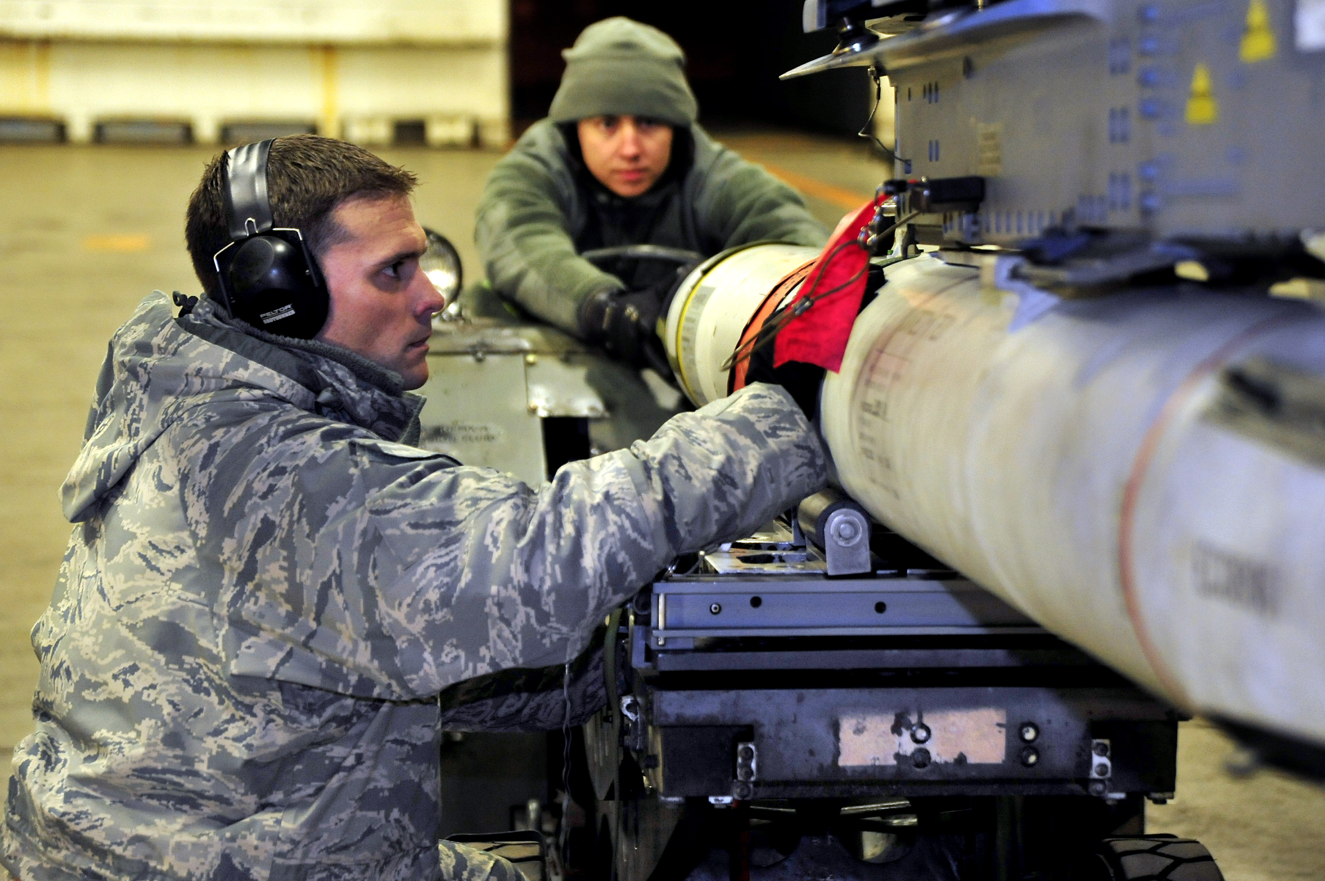 Misawa airmen showcase skills during inspection