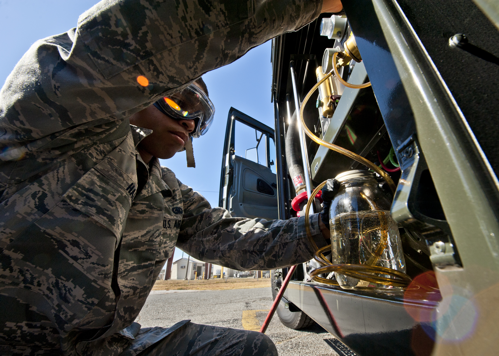 Life cycle of AF fuel: the cleaner, the better > Eglin Air Force Base ...