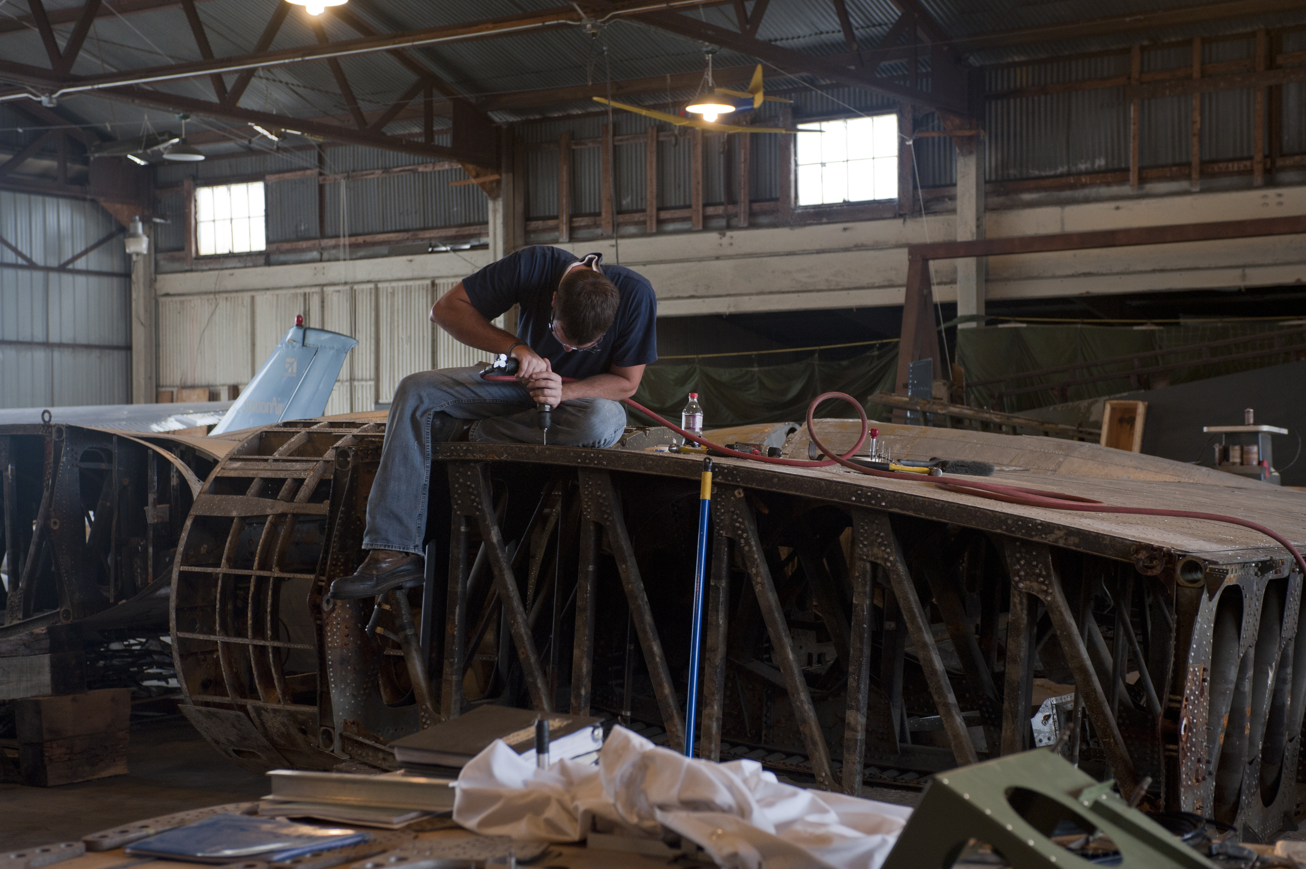 Saving the past: Restoring one of the rarest aircraft in the world ...
