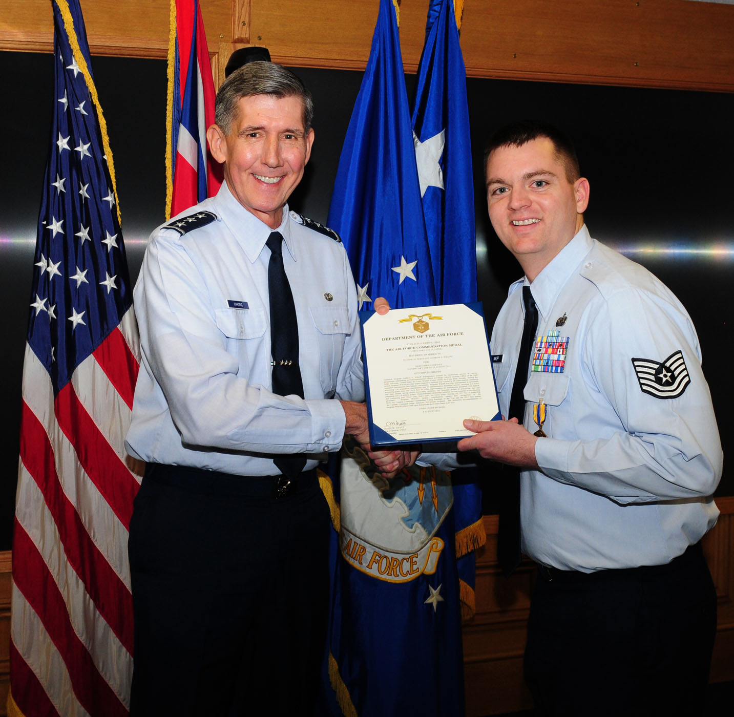 TJAG presents medal during visit to RAF Mildenhall > Royal Air Force ...