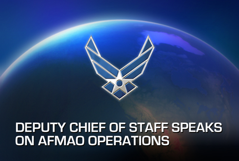 Deputy Chief of Staff speaks on AFMAO operations