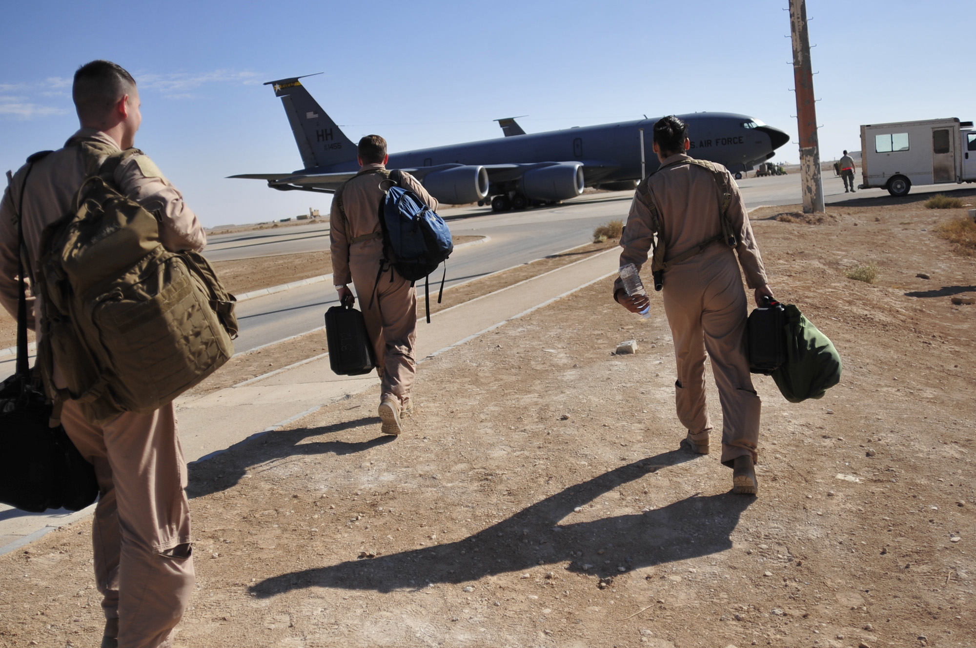 Refuelers return from supporting Operation New Dawn > U.S. Air Forces ...